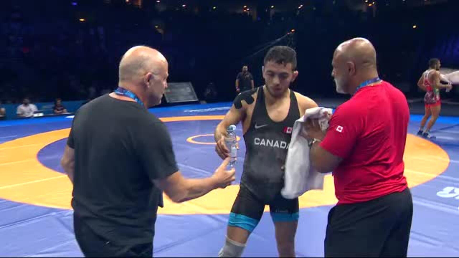 Rahman Mousa AMOUZADKHALILI (IRI) vs. Peiman Bioukagha BIABANI (CAN ...