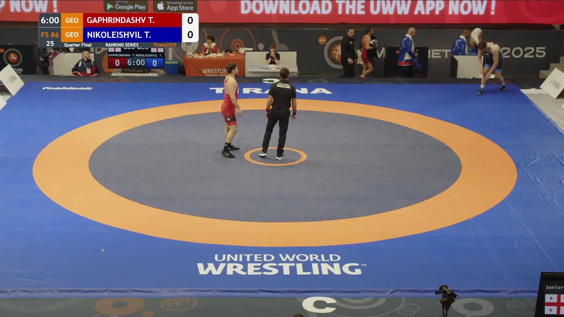 Tariel GAPHRINDASHVILI (GEO) vs. Tamaz NIKOLEISHVILI (GEO) | 2025 2nd ...