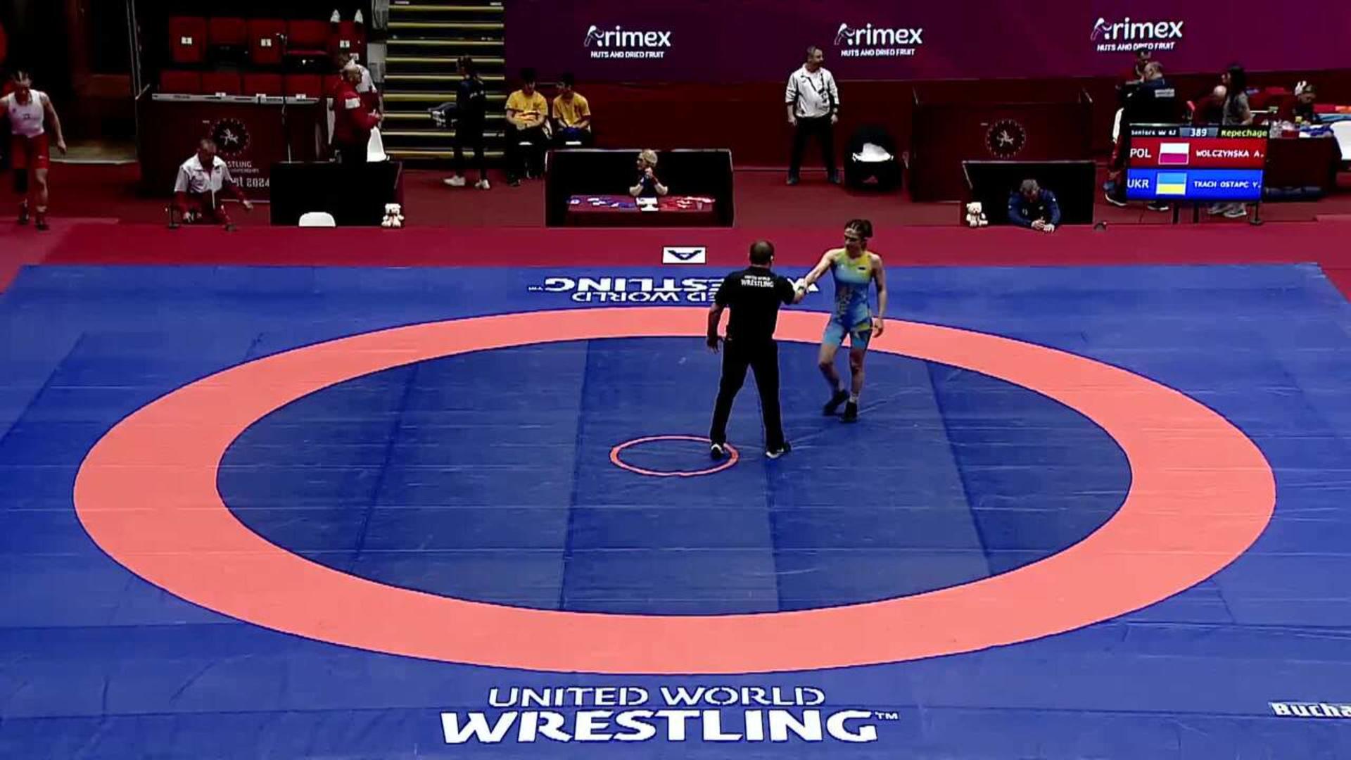 Aleksandra WOLCZYNSKA (POL) vs. Yuliia TKACH OSTAPCHUK (UKR) | 2024 ...