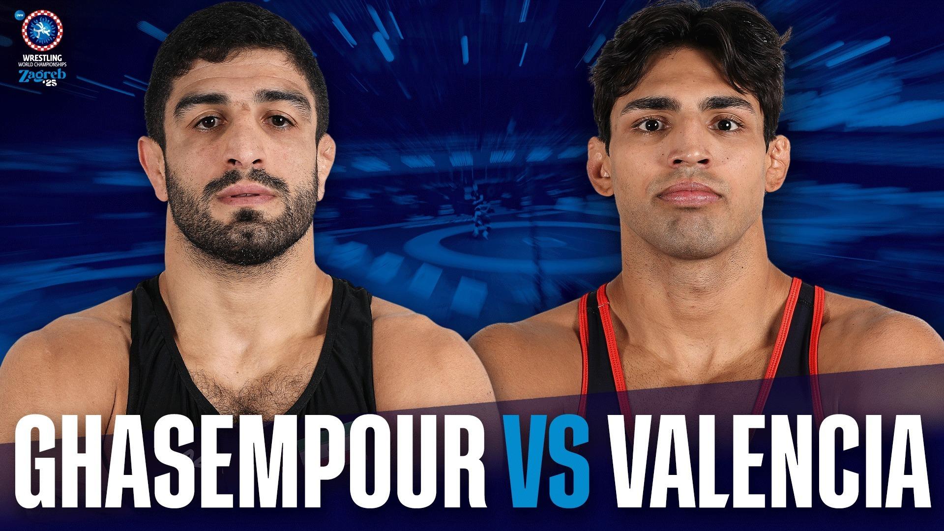 "That boy is too small," said Zahid VALENCIA (USA) after his win over ...