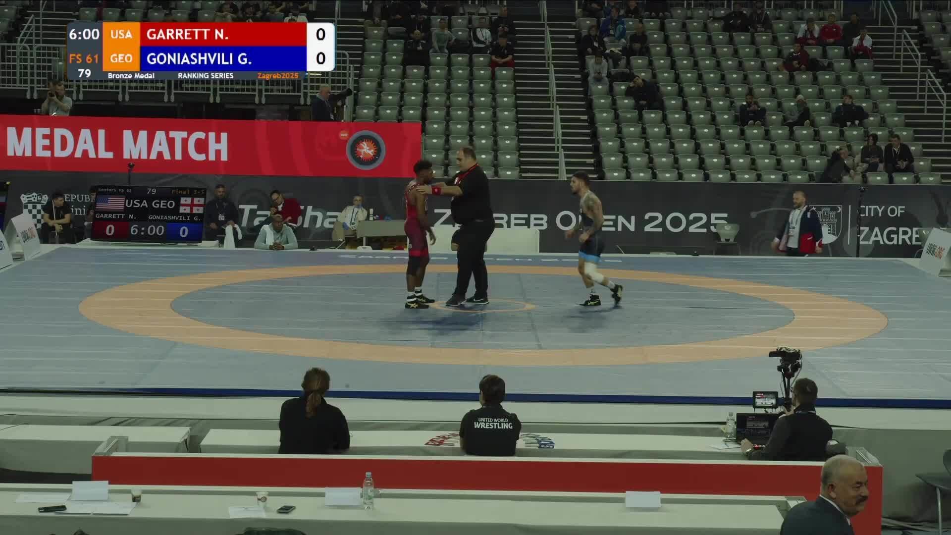 Nahshon Aaron GARRETT (USA) vs. Giorgi GONIASHVILI (GEO) | 2025 1st ...
