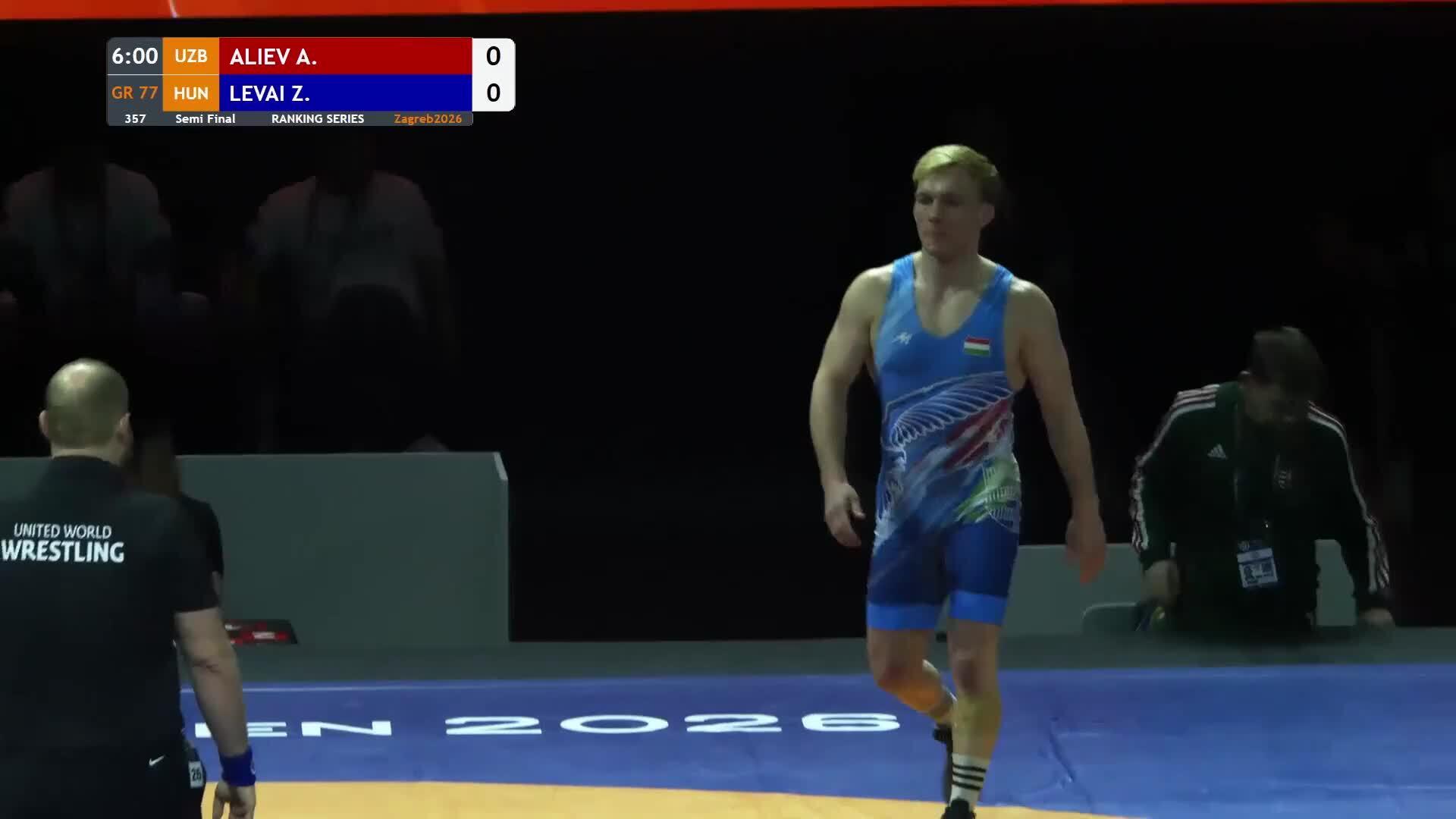 Abdullo ALIEV (UZB) vs. Zoltan LEVAI (HUN) | 2026 Zagreb Open | Semi ...