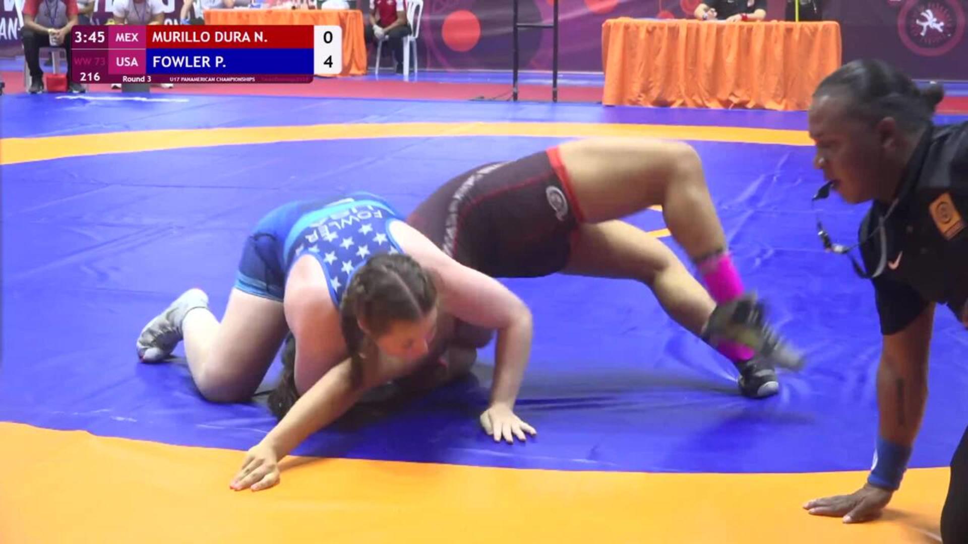 Nathaly Astrid MURILLO DURAN (MEX) vs. Piper Meredith FOWLER (USA ...