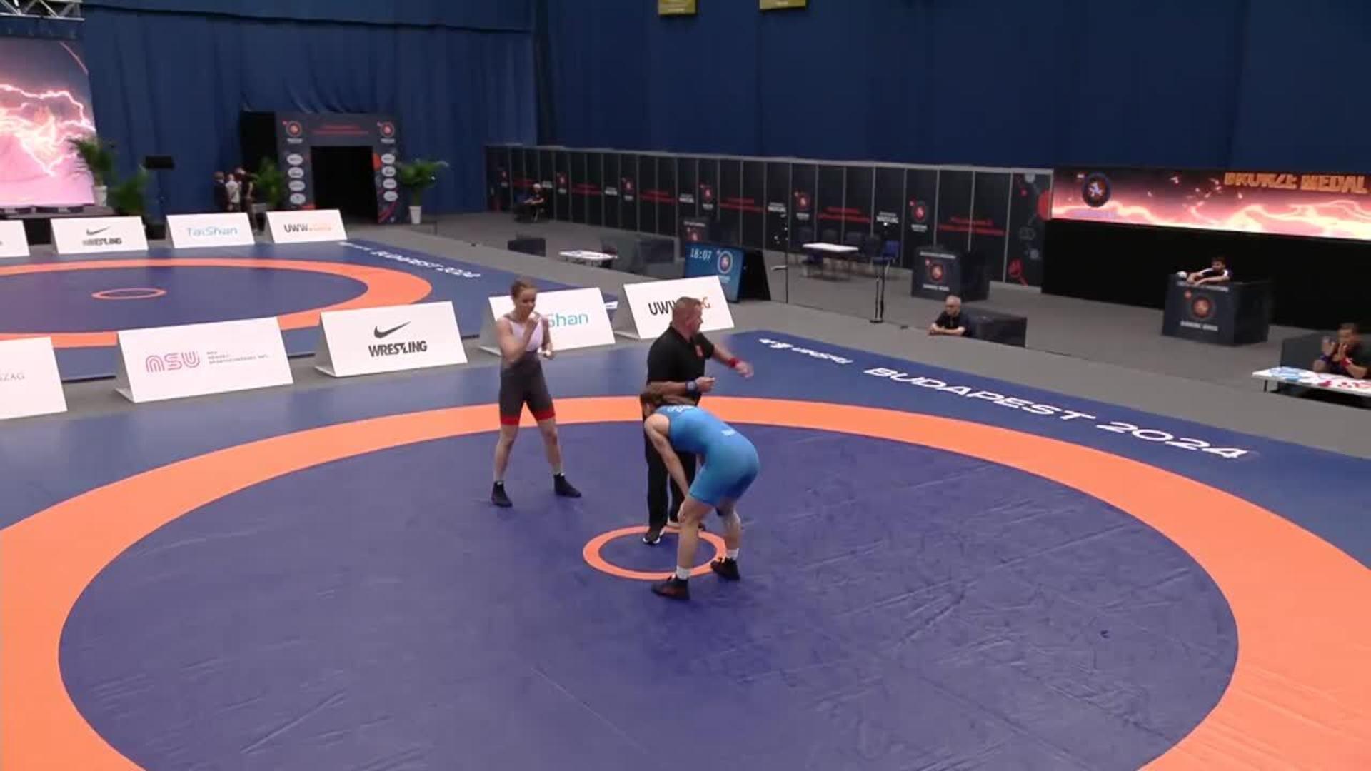 Kseniia BURAKOVA (AIN) vs. Wiktoria CHOLUJ (POL) | 2024 2nd Ranking ...