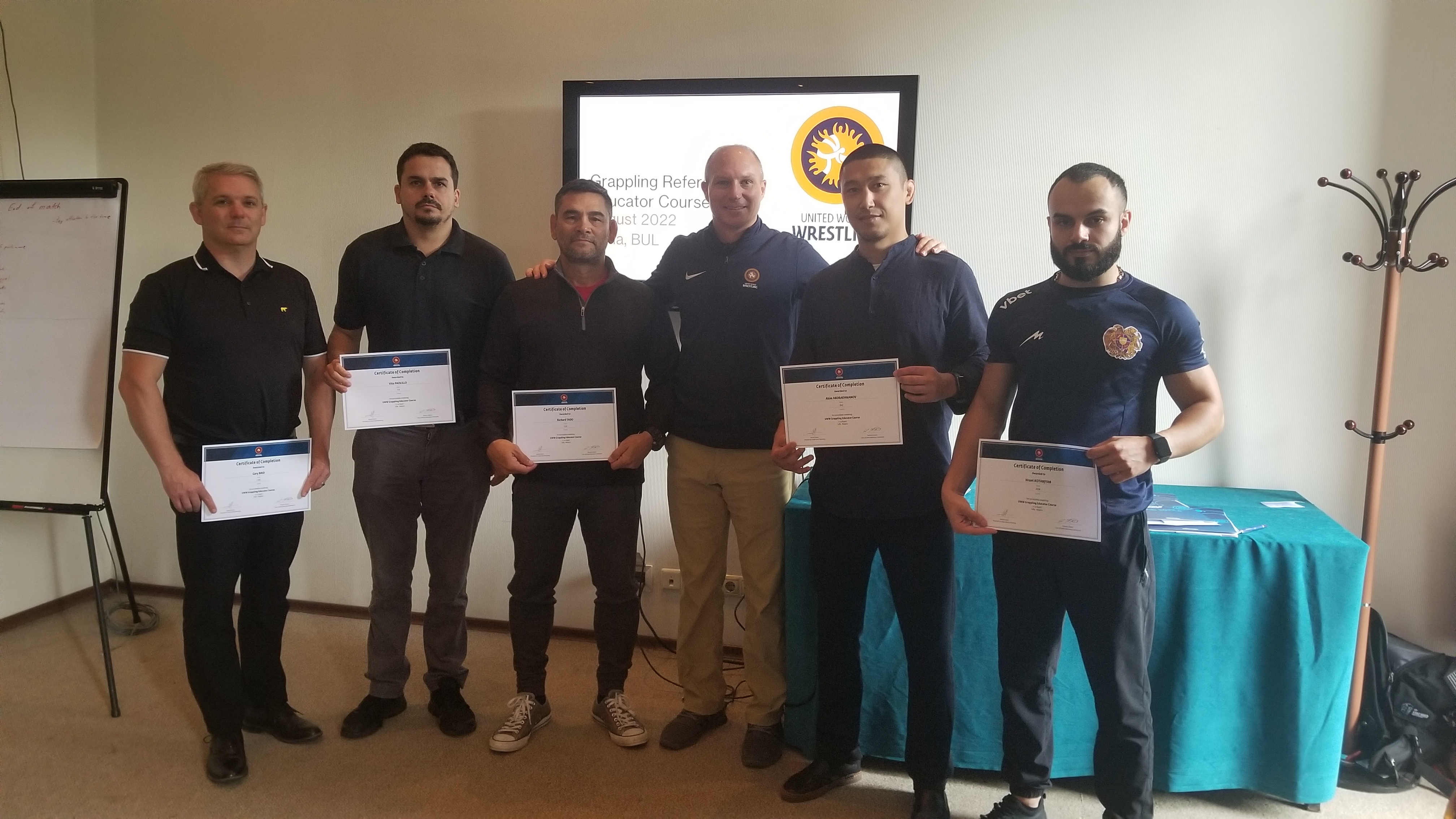 Sofia, Bulgaria hosted the first-ever Grappling Referee Educator Course.