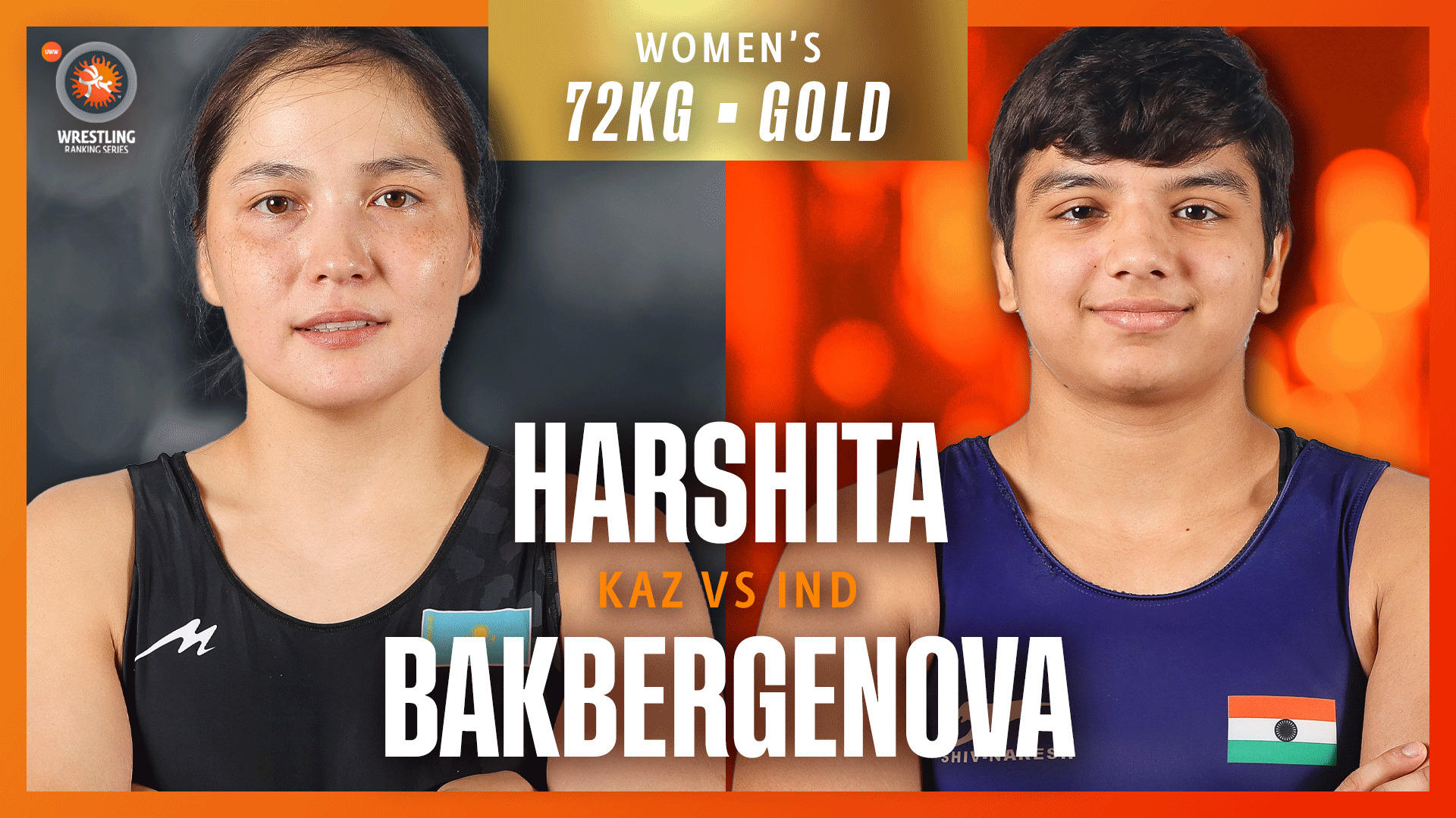 Harshita HARSHITA (IND) vs. Zhamila BAKBERGENOVA (KAZ) | RANKING SERIES 2025 | Round 5 | WW 72Kg
