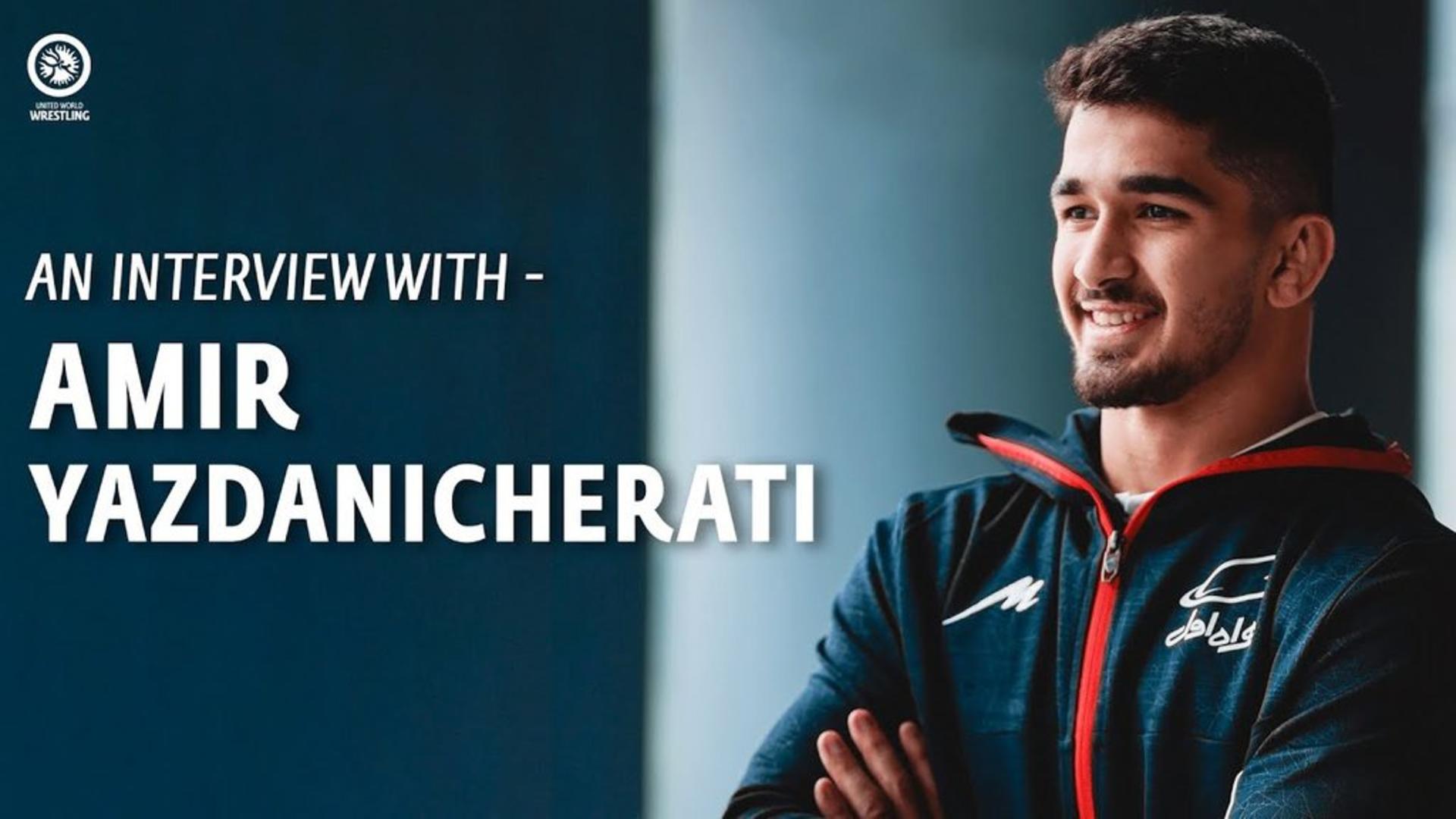 Our latest #OffTheMat features world silver medalist Amir YAZDANI (IRI).