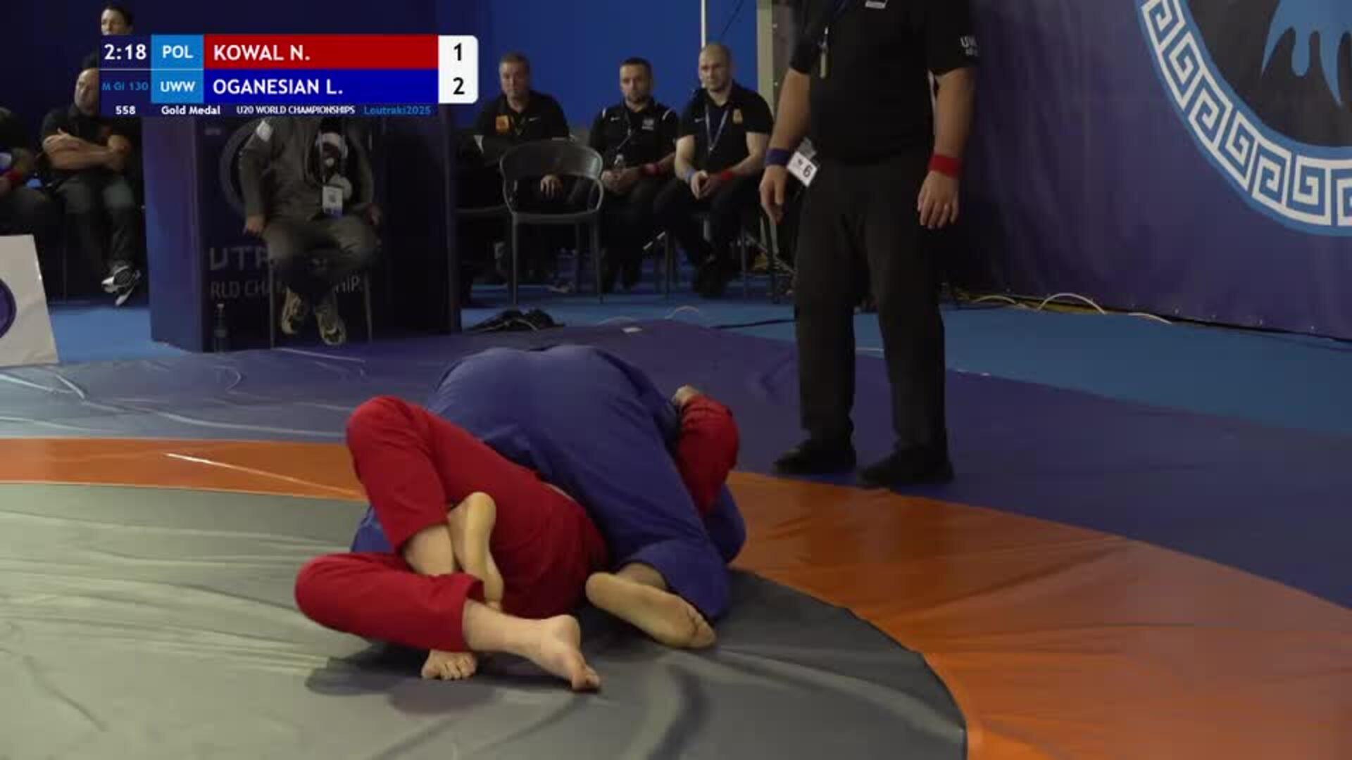 Nikodem KOWAL (POL) vs. Lavrent Ashotovich OGANESIAN (UWW) | U20 WORLD ...