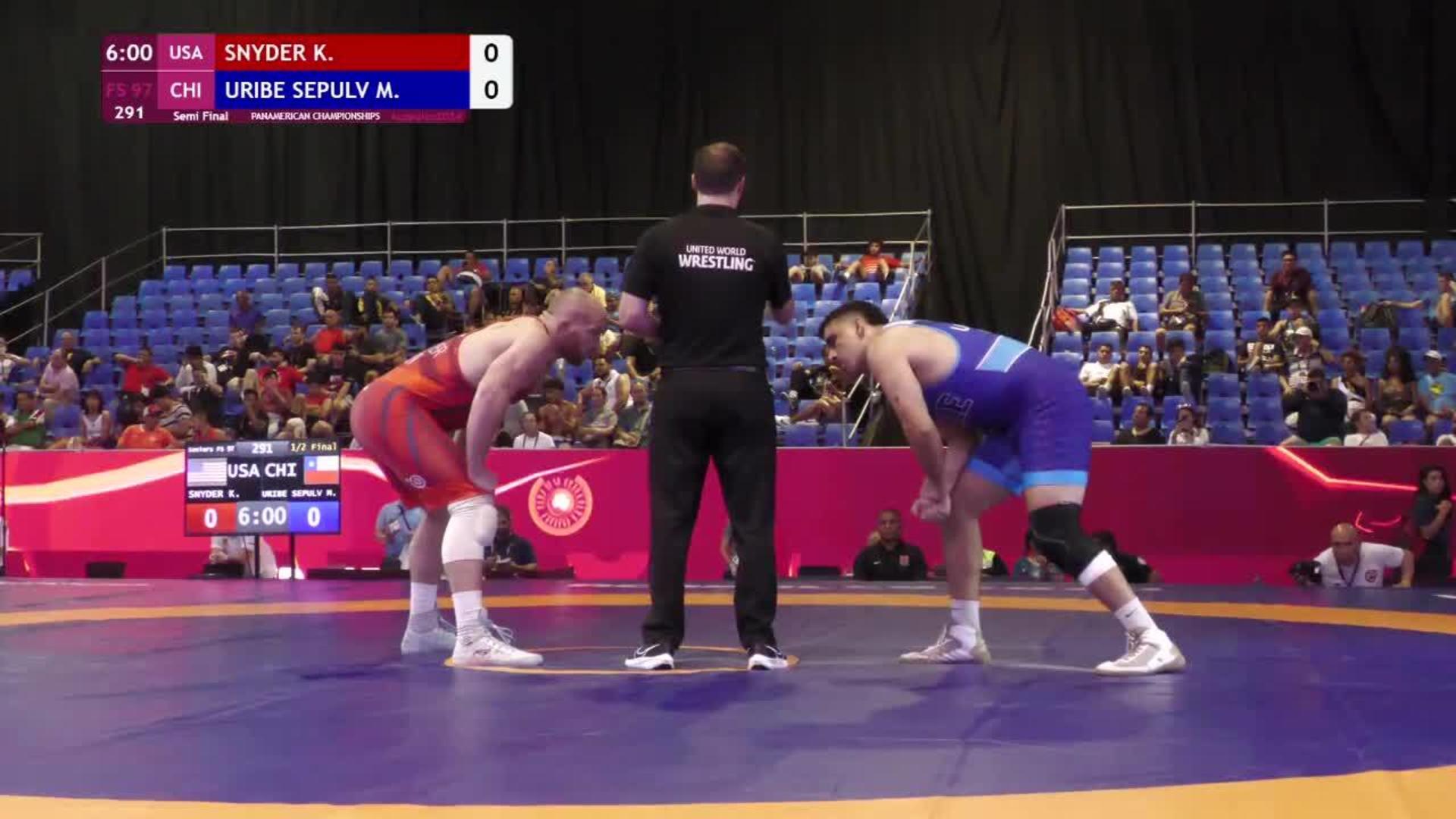 Kyle Frederick SNYDER (USA) vs. Matias Ignacio URIBE SEPULVEDA (CHI ...