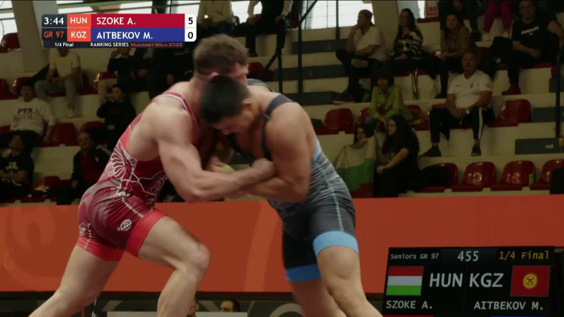 Alex Gergo SZOKE (HUN) vs. Melis AITBEKOV (KGZ) | RANKING SERIES 2025 ...