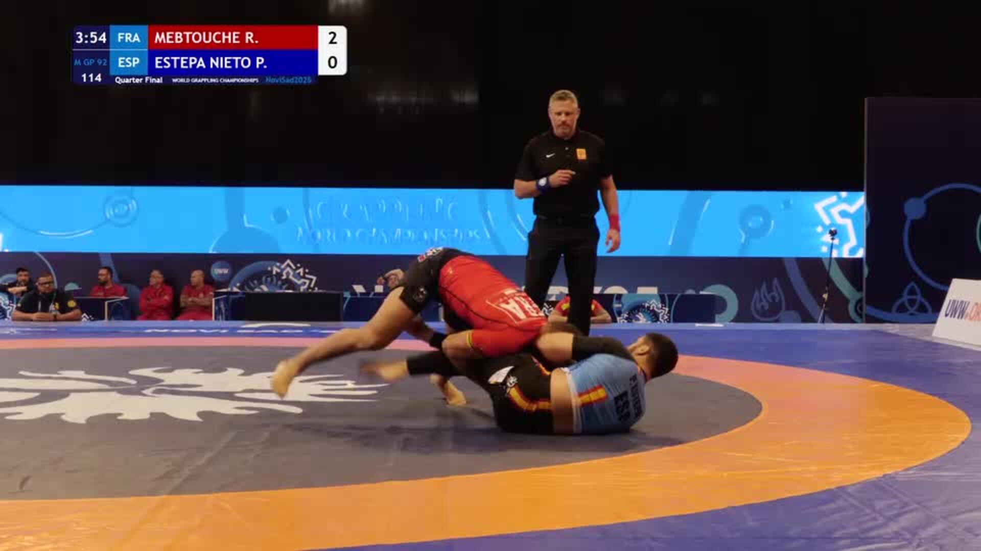 Reda Hamed MEBTOUCHE (FRA) vs. Pablo ESTEPA NIETO (ESP) | WORLD ...