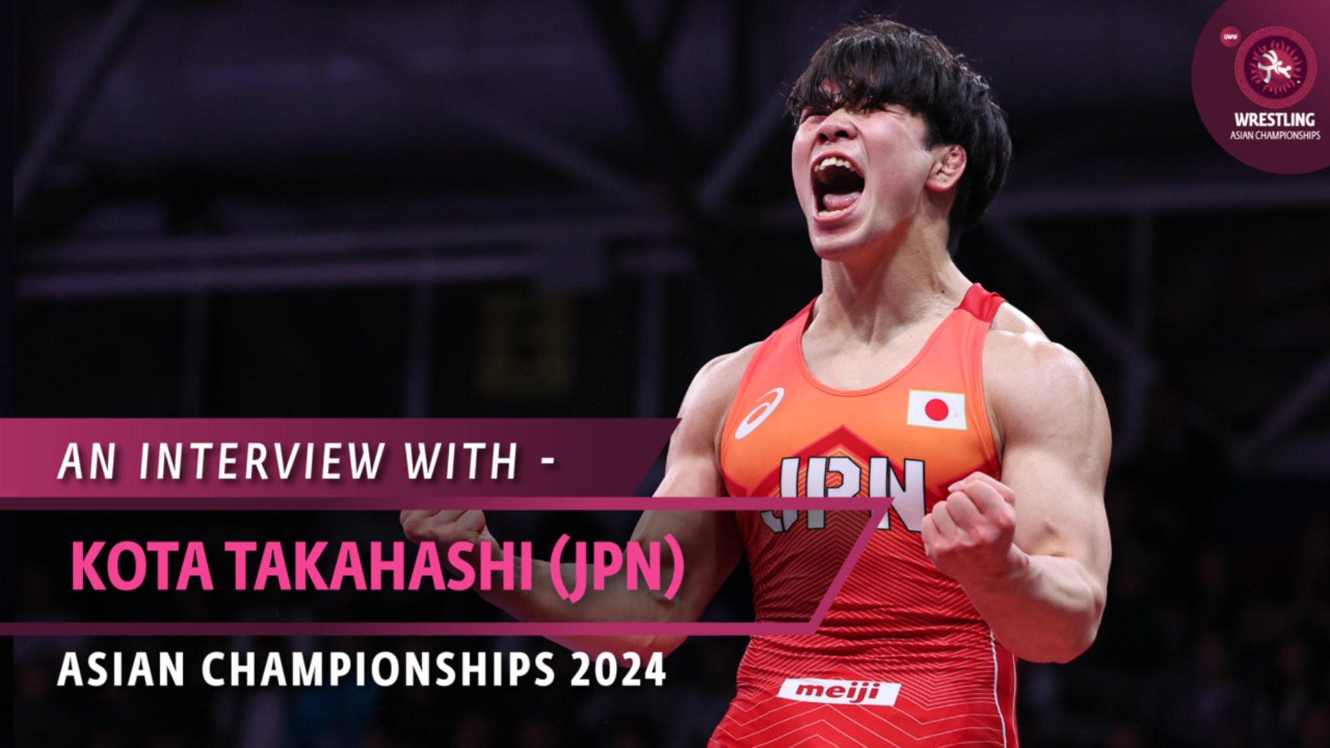 Kota TAKAHASHI (JPN) talks beating Viktor RASSADIN (TJK)