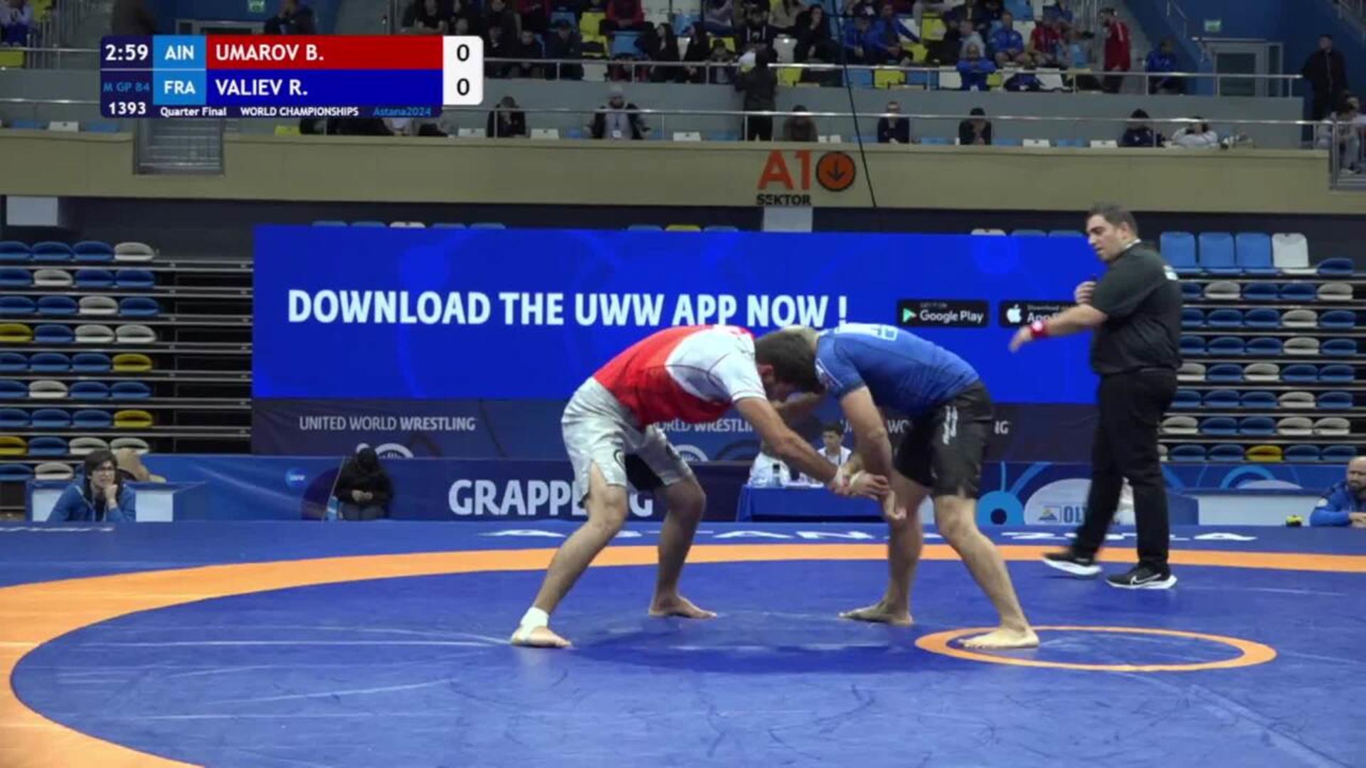 Bekkhan UMAROV (AIN) vs. Ruslan Yurievitch VALIEV (FRA) | WORLD ...