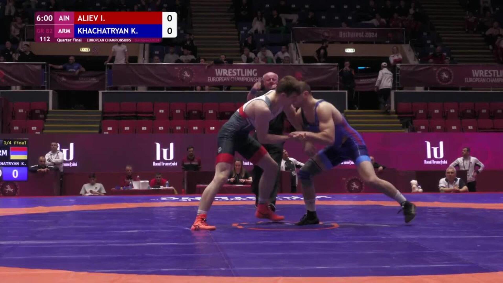 Islam Ismailovich ALIEV (AIN) vs. Karen KHACHATRYAN (ARM) | 2024 ...