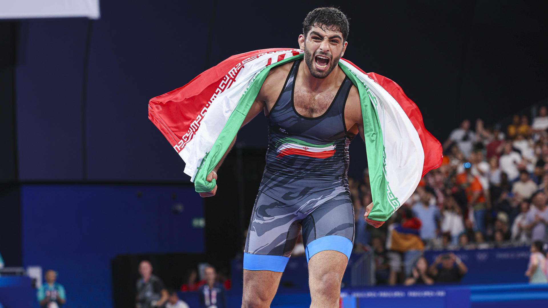 Paris 2024: Saravi wins Iran's first gold of the Paris Olympics
