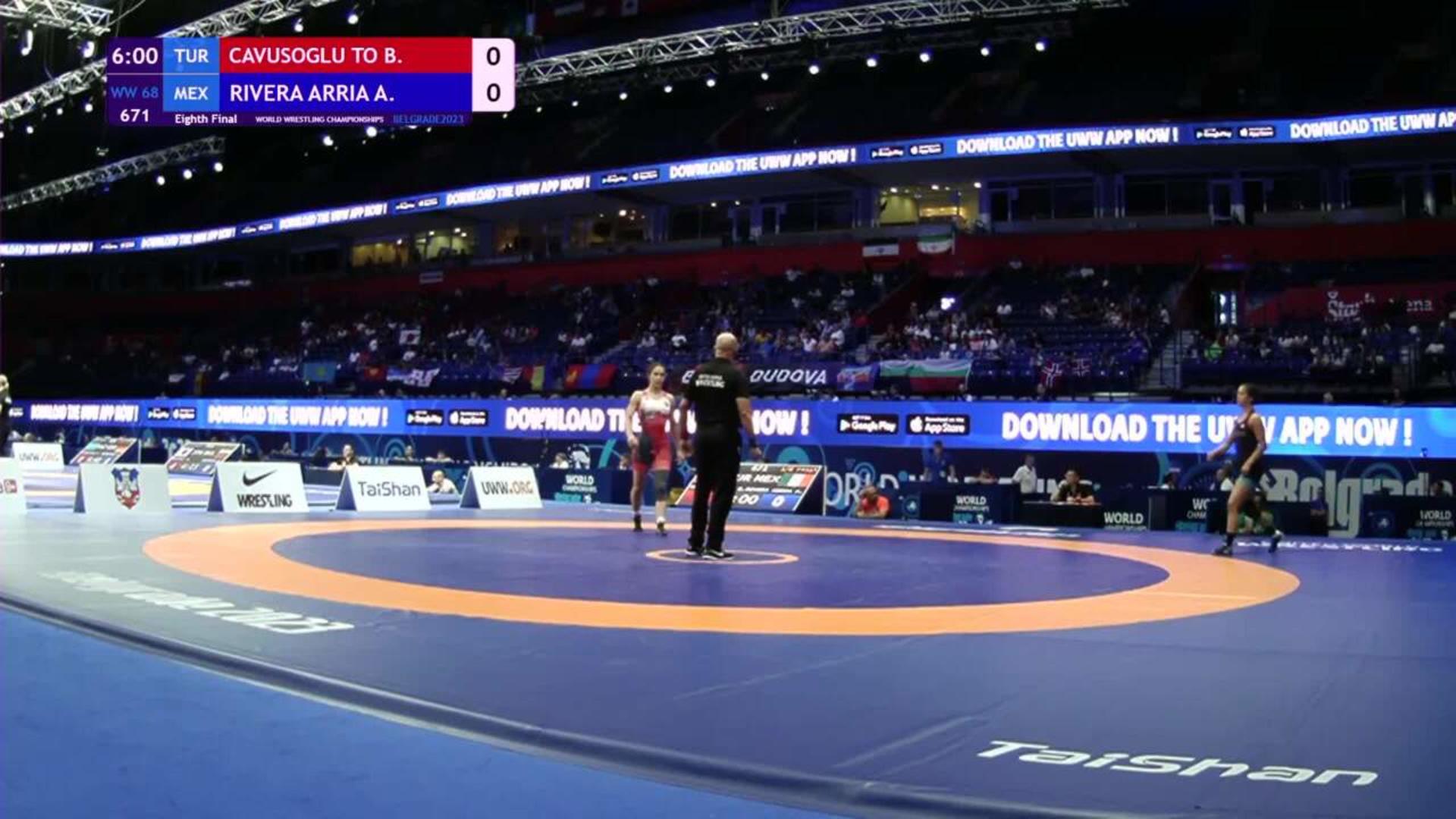 Buse CAVUSOGLU TOSUN (TUR) vs. Alejandra RIVERA ARRIAGA (MEX) | Seniors ...