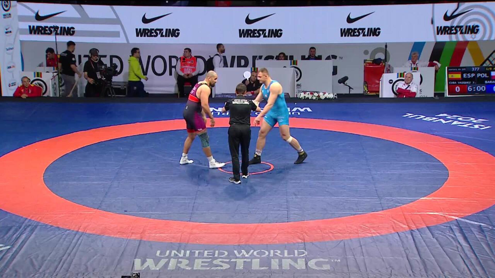 Jose CUBA VAZQUEZ (ESP) vs. Robert BARAN (POL) | 2024 World OG ...