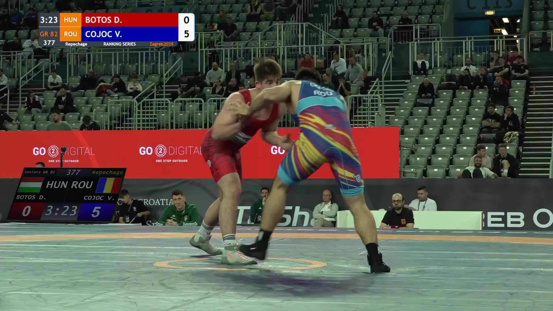Dominik BOTOS (HUN) vs. Vasile Daniel COJOC (ROU) | RANKING SERIES 2025 ...