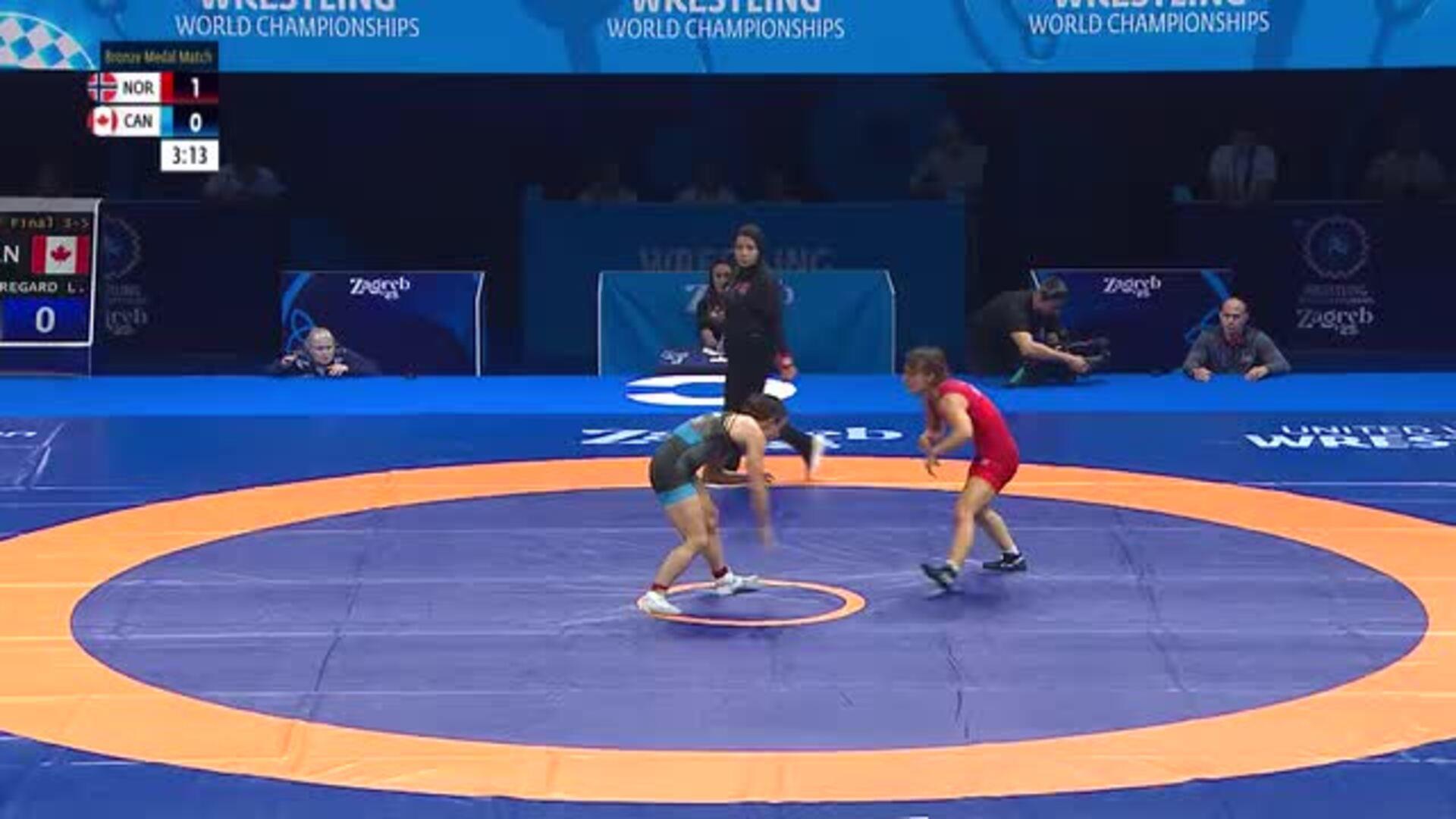 Othelie Annette HOEIE (NOR) vs. Laurence BEAUREGARD (CAN) | WORLD ...