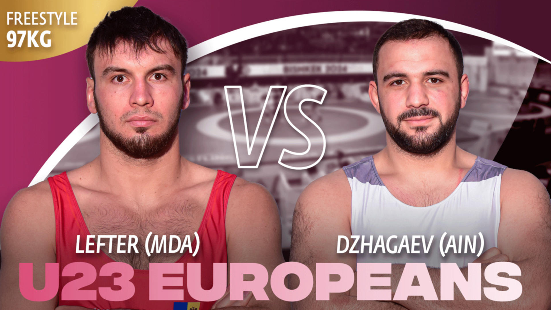 Radu LEFTER (MDA) vs. Soslan DZHAGAEV (AIN) | U23 EUROPEAN ...