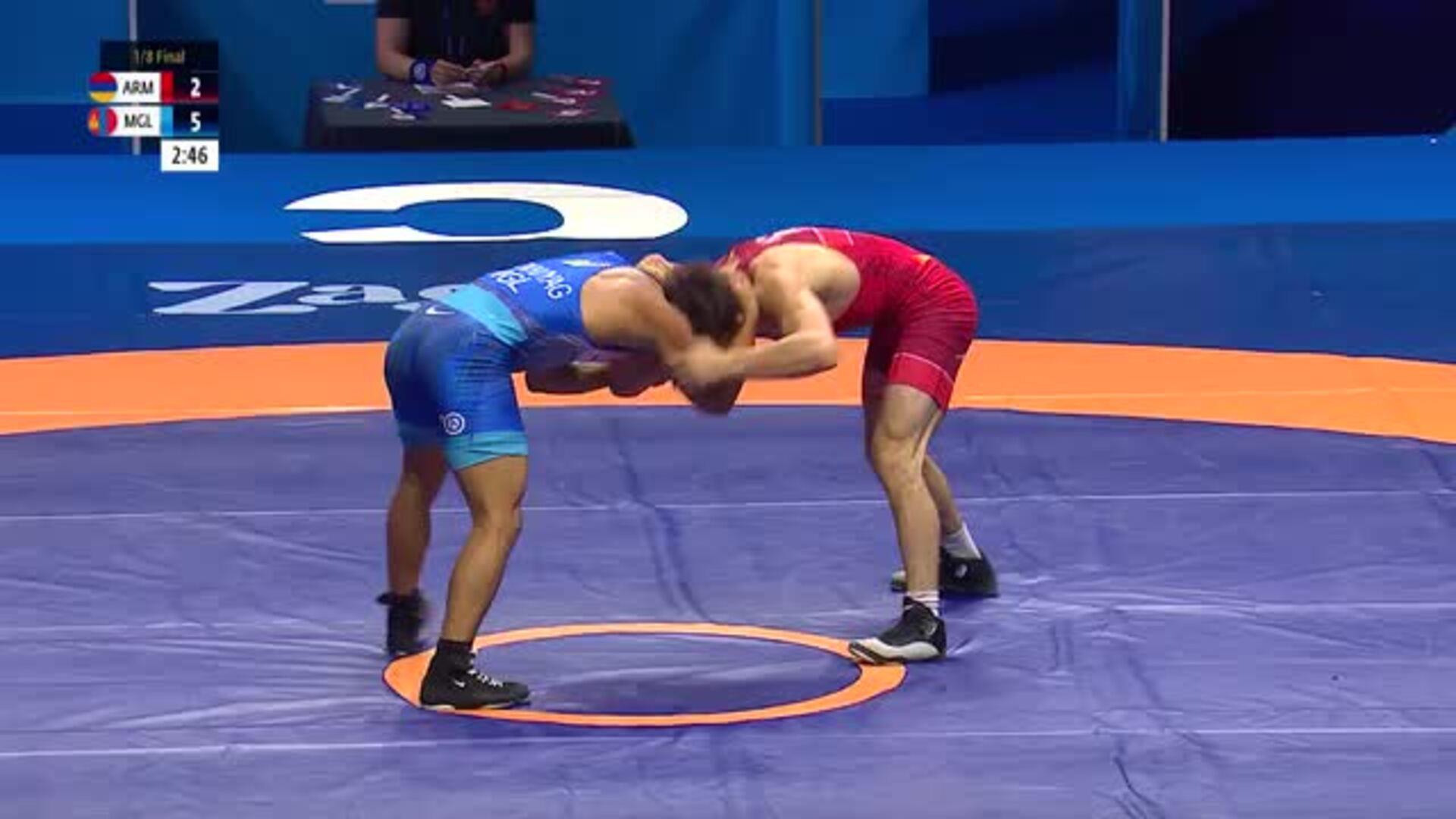 Arsen HARUTYUNYAN (ARM) vs. Munkh Erdene BATKHUYAG (MGL) | WORLD ...