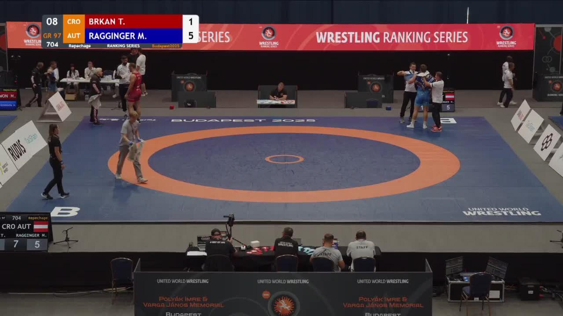 Tomislav BRKAN (CRO) vs. Markus RAGGINGER (AUT) | RANKING SERIES 2025 ...