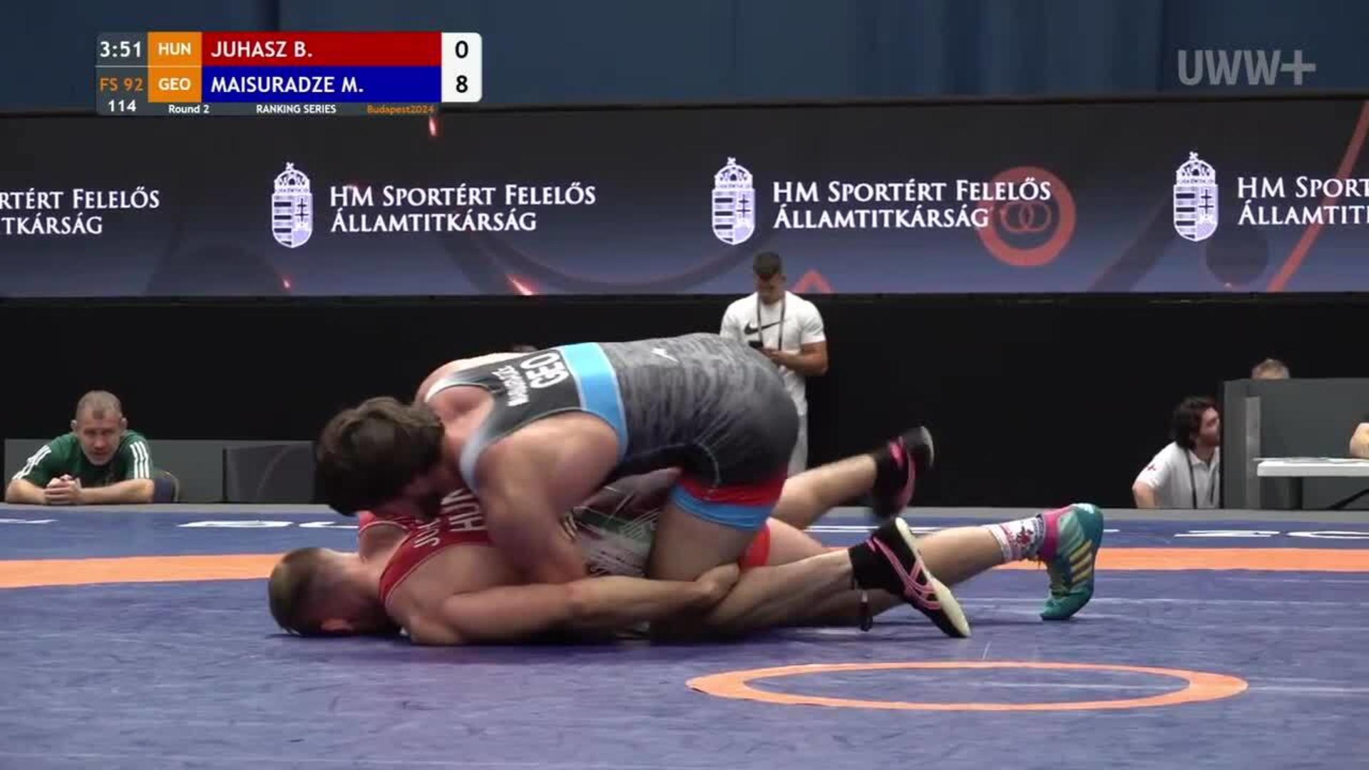 Miriani MAISURADZE (GEO) | Road to 92KG Gold | FS | Ranking Series ...