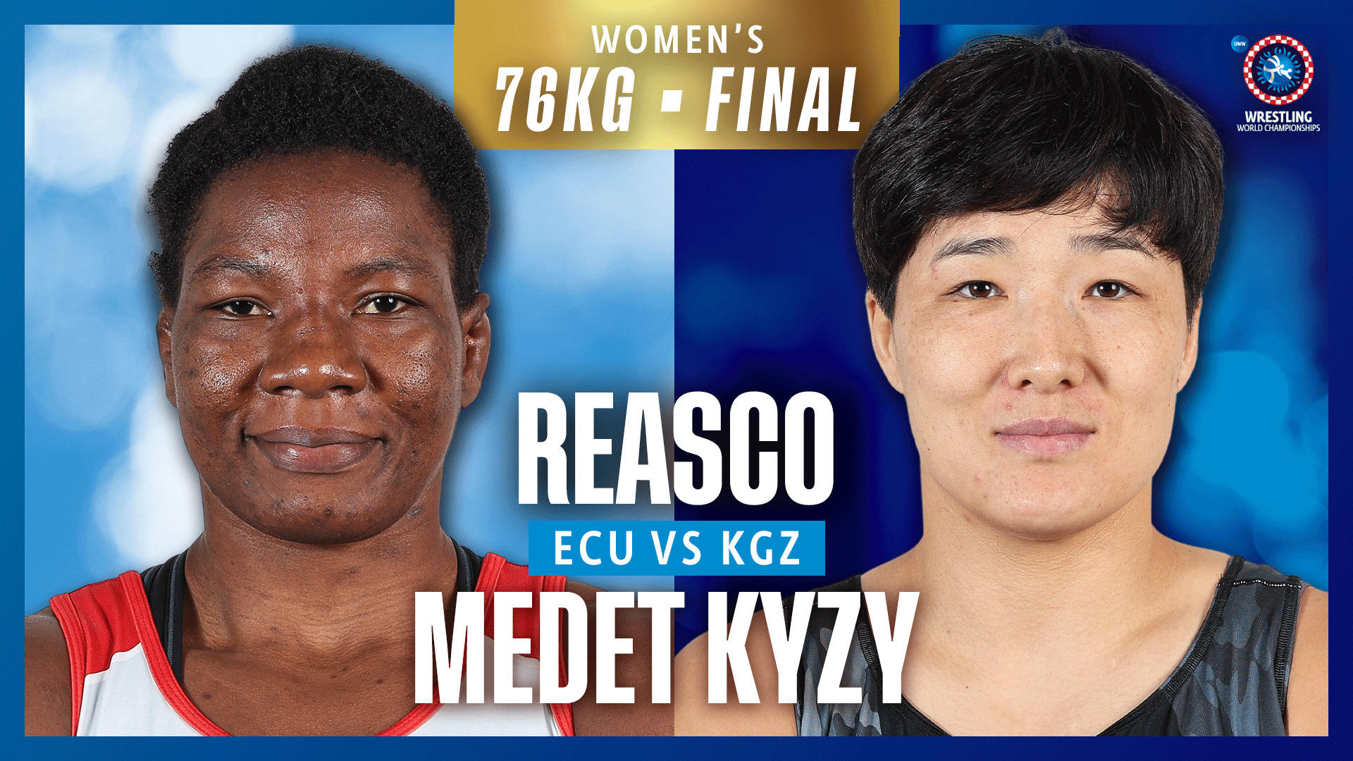 Aiperi MEDET KYZY (KGZ) vs. Genesis Rosangela REASCO VALDEZ (ECU ...