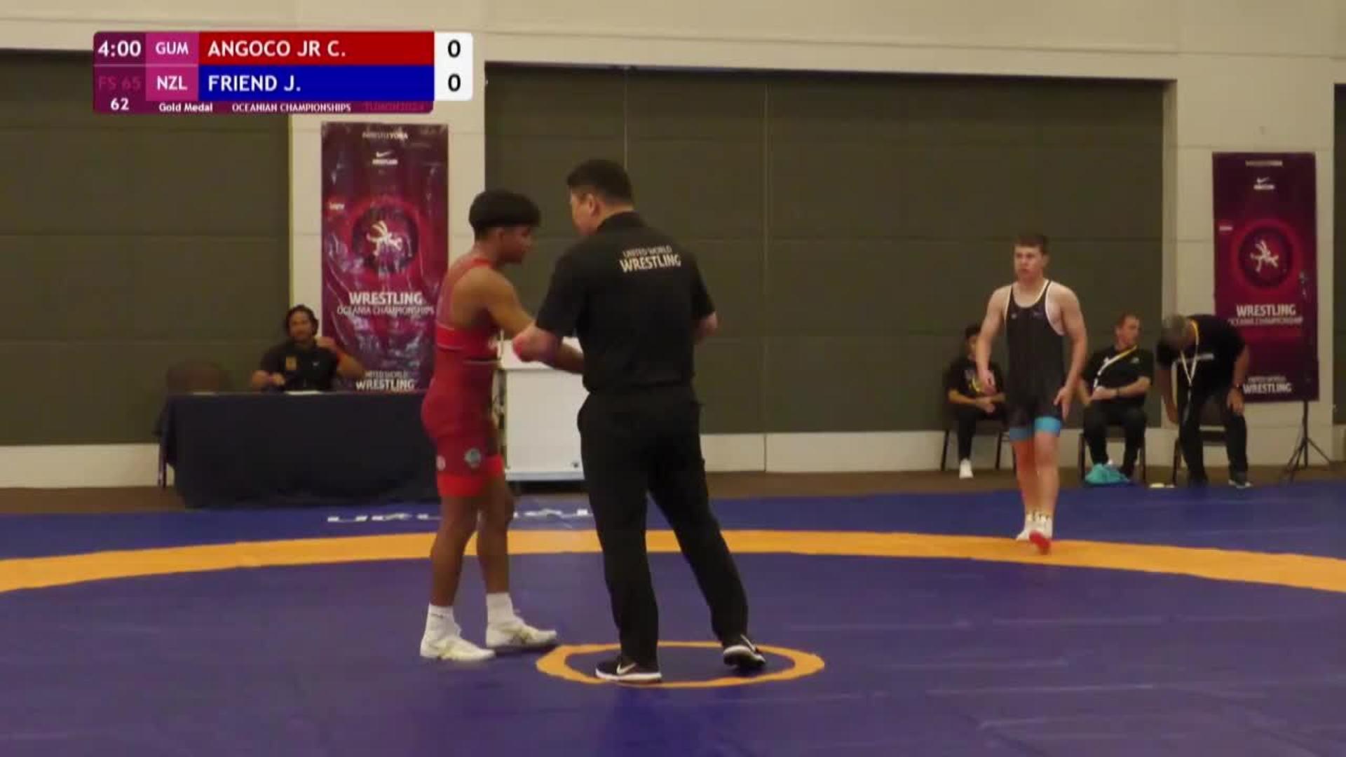 Christopher Steven Duenas ANGOCO JR (GUM) vs. Jaxon Araketenara FRIEND ...