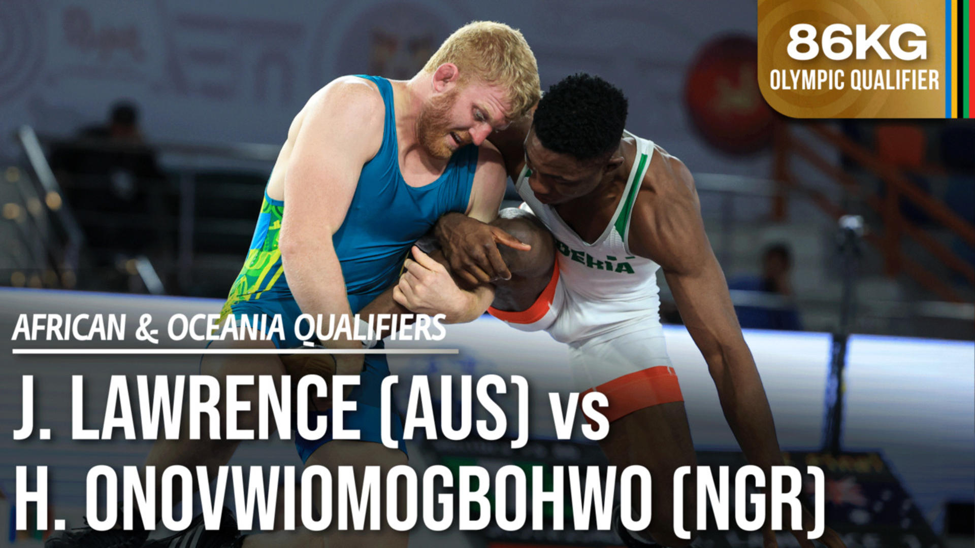 Harrison ONOVWIOMOGBOHWO (NGR) vs. Jayden Alexander LAWRENCE (AUS ...