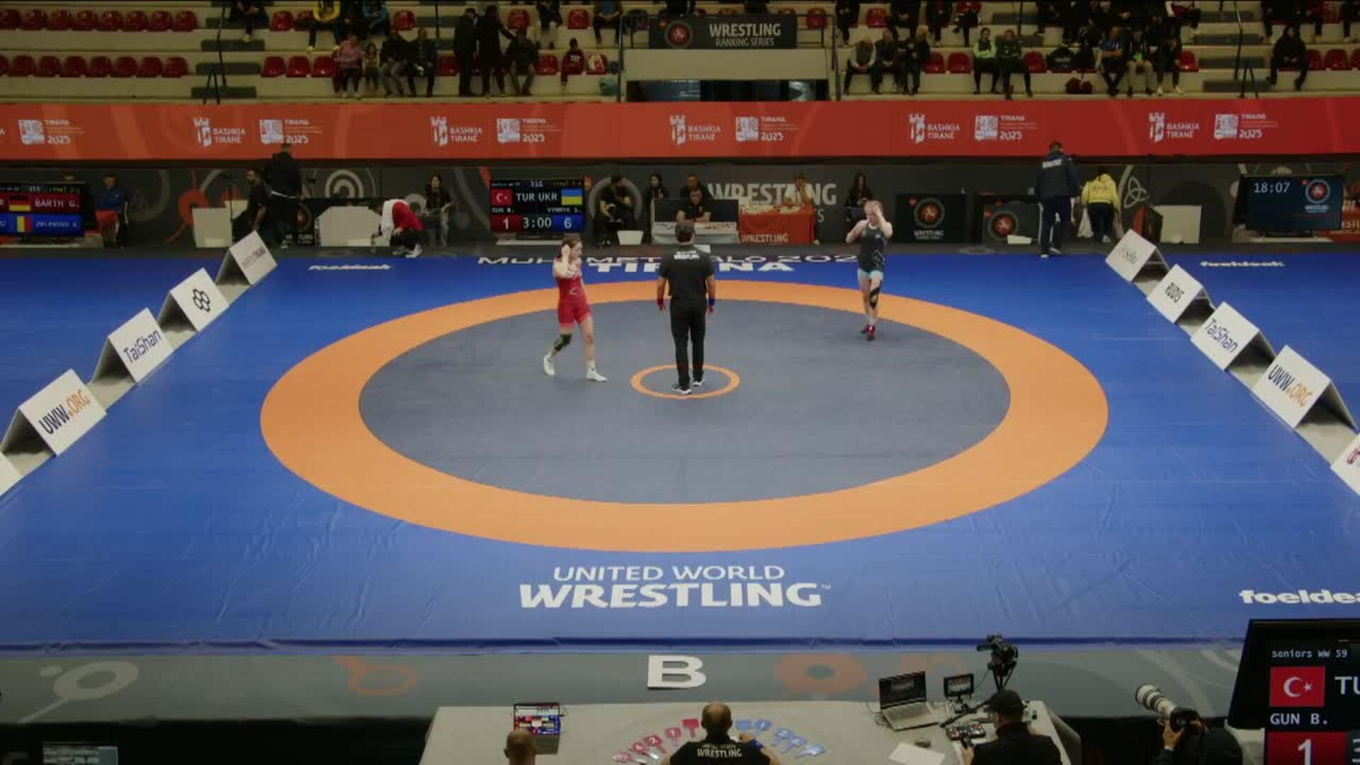 Bediha GUN (TUR) vs. Solomiia VYNNYK (UKR) | RANKING SERIES 2025 ...