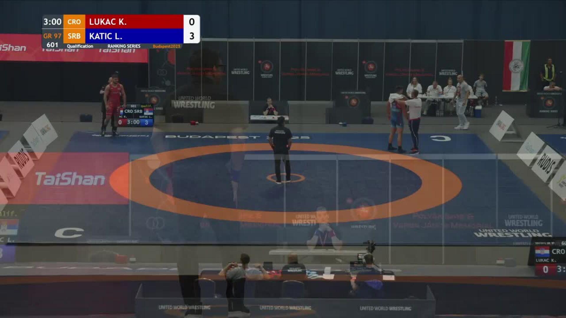 Kristian LUKAC (CRO) vs. Luka KATIC (SRB) | RANKING SERIES 2025 ...