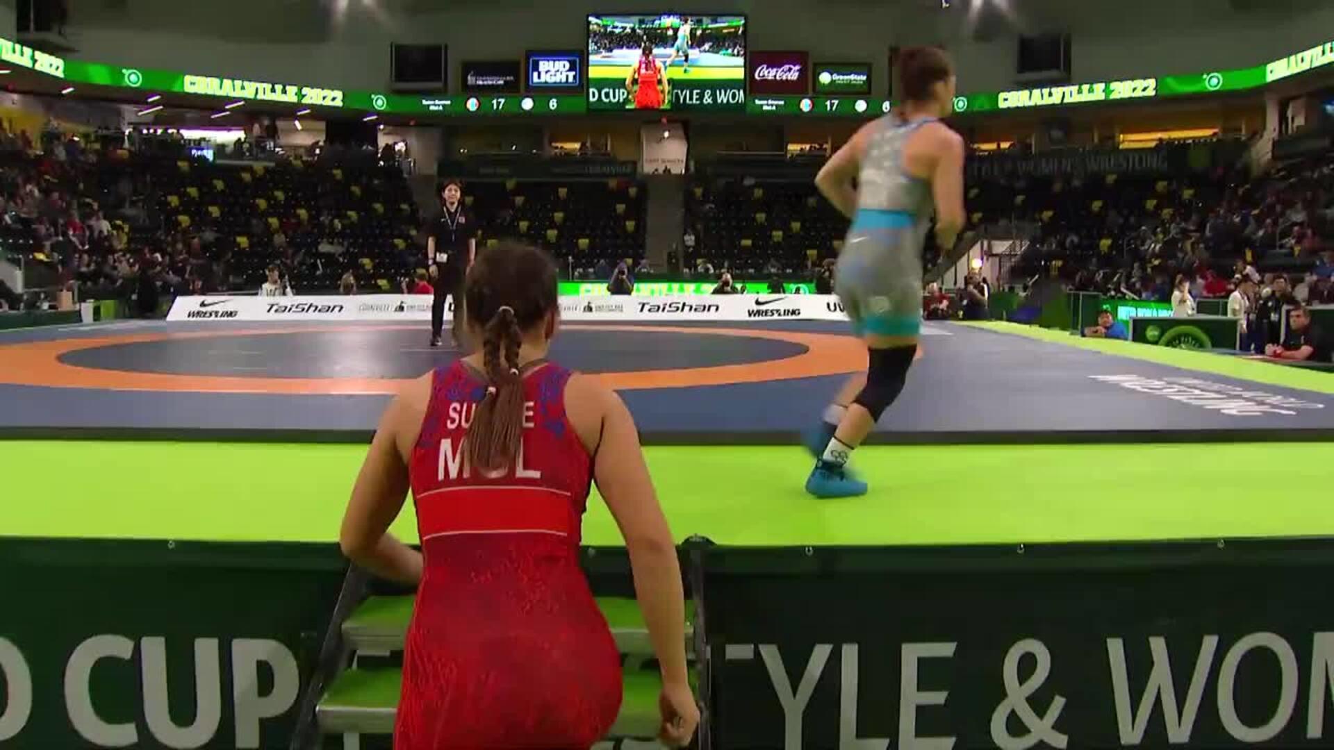 Final 3-4 • WW 62Kg • Tserenchimed SUKHEE (MGL) vs. Kayla Colleen ...