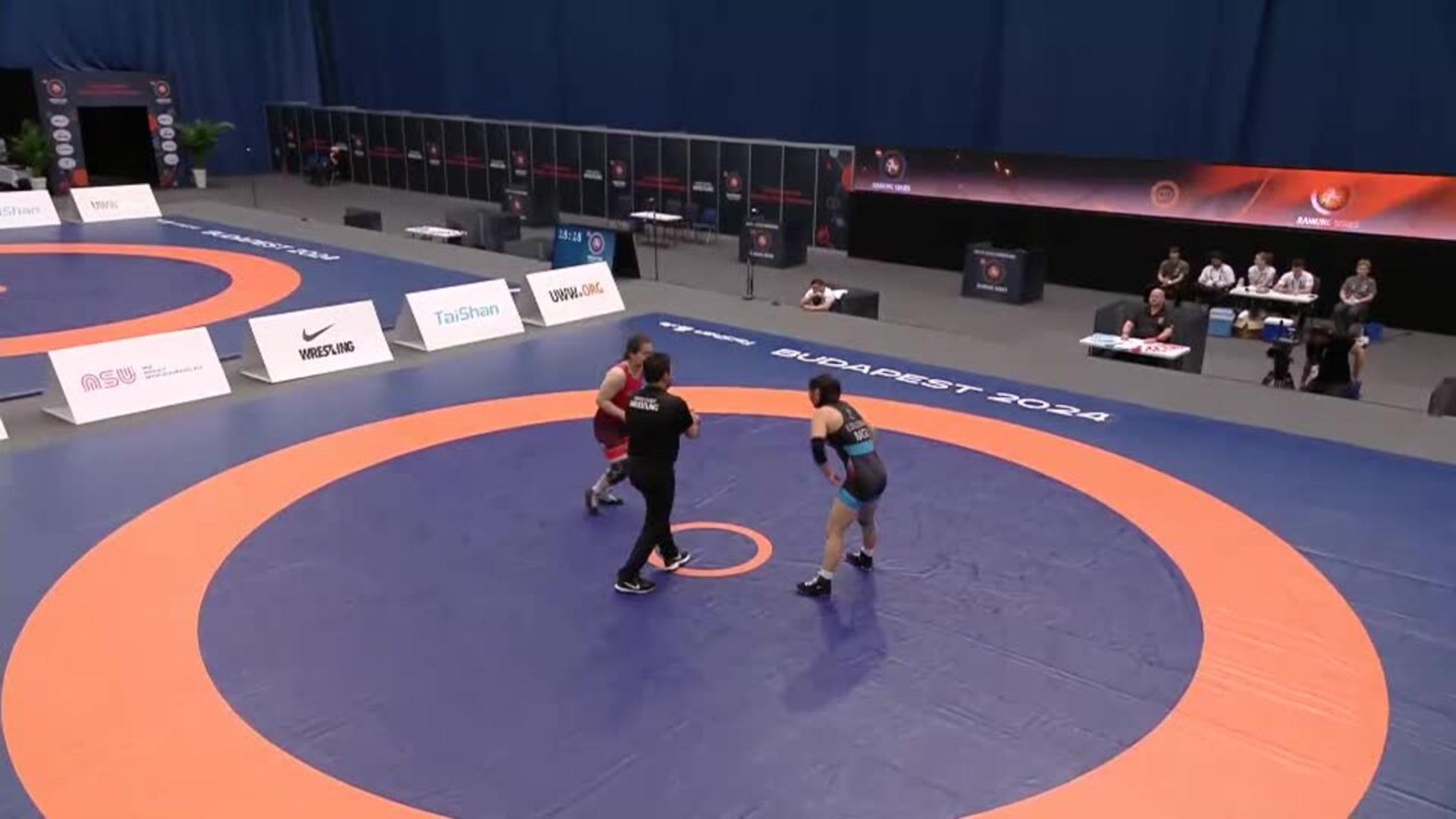 Firuza ESENBAEVA (UZB) vs. Delgermaa ENKHSAIKHAN (MGL) | 2024 2nd ...