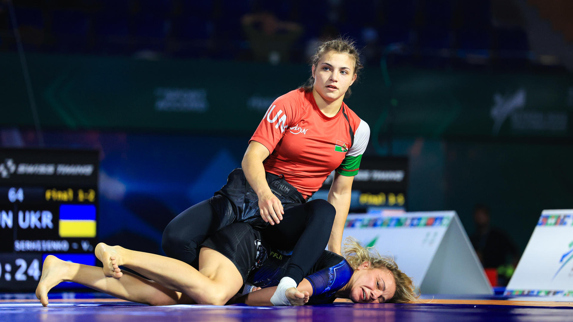 Alexa TOTH (HUN) won the first gold for her country at the World Combat Games in Riyadh.