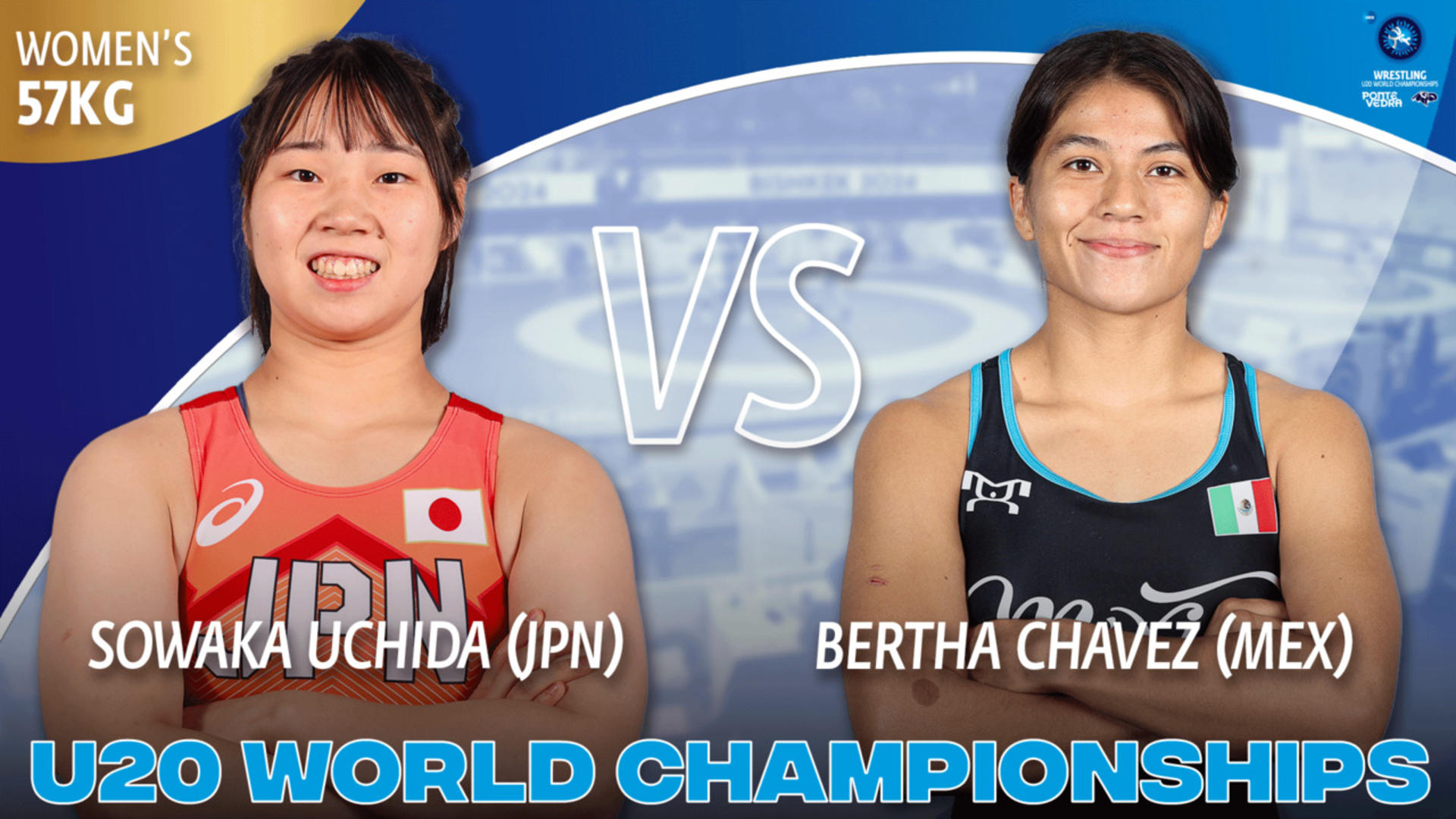 Bertha Daniela ROJAS CHAVEZ (MEX) vs. Sowaka UCHIDA (JPN) | U20 World ...