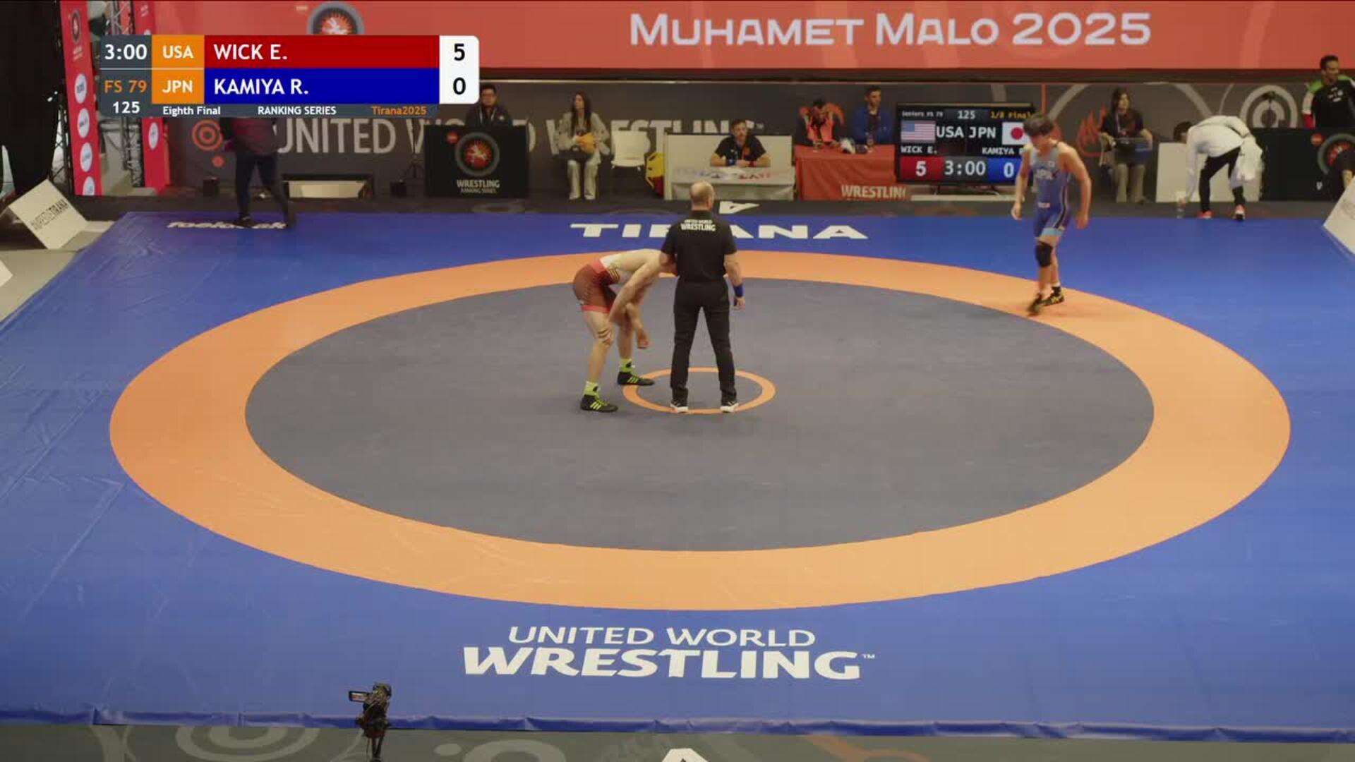 Evan WICK (USA) vs. Ryunosuke KAMIYA (JPN) | RANKING SERIES 2025 ...