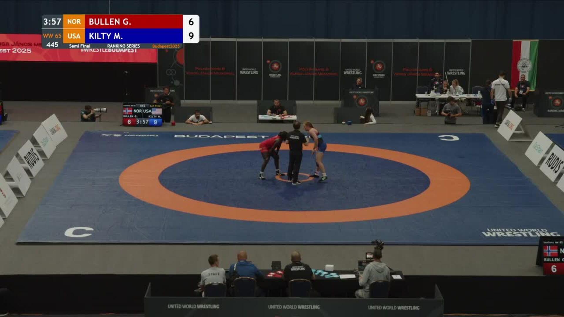 Grace Jacob BULLEN (NOR) vs. Macey Ellen KILTY (USA) | RANKING SERIES ...