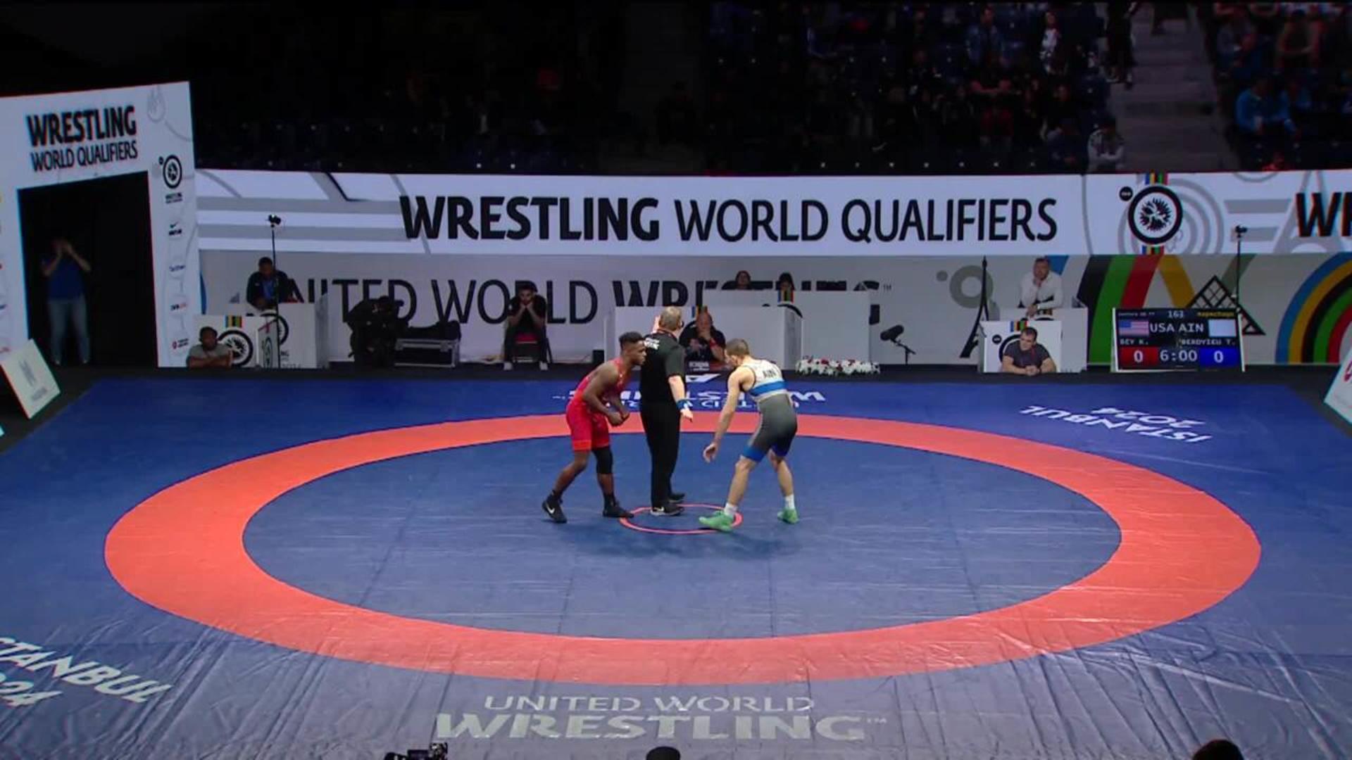 Kamal Ameer BEY (USA) vs. Tsimur BERDYIEU (AIN) | 2024 World OG ...