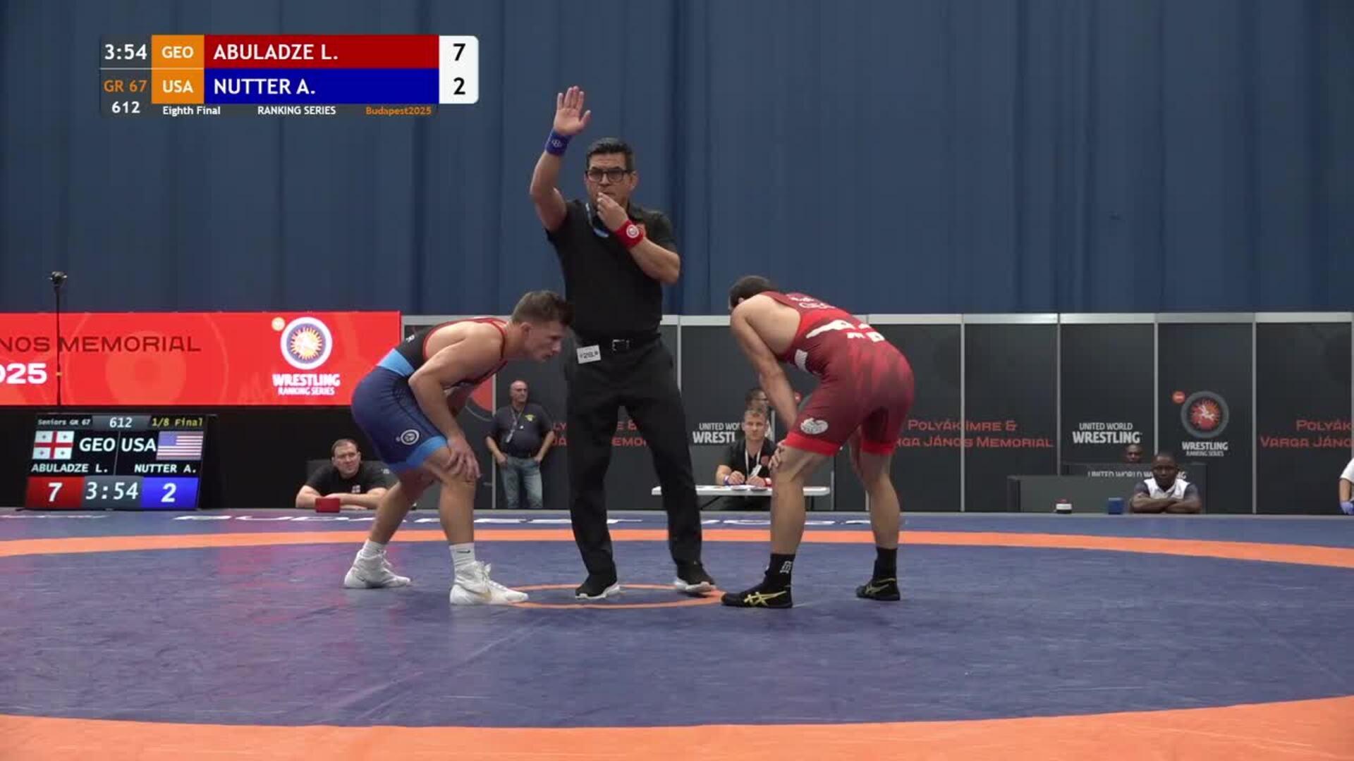 Leri ABULADZE (GEO) vs. Alston Jon NUTTER (USA) | RANKING SERIES 2025 ...