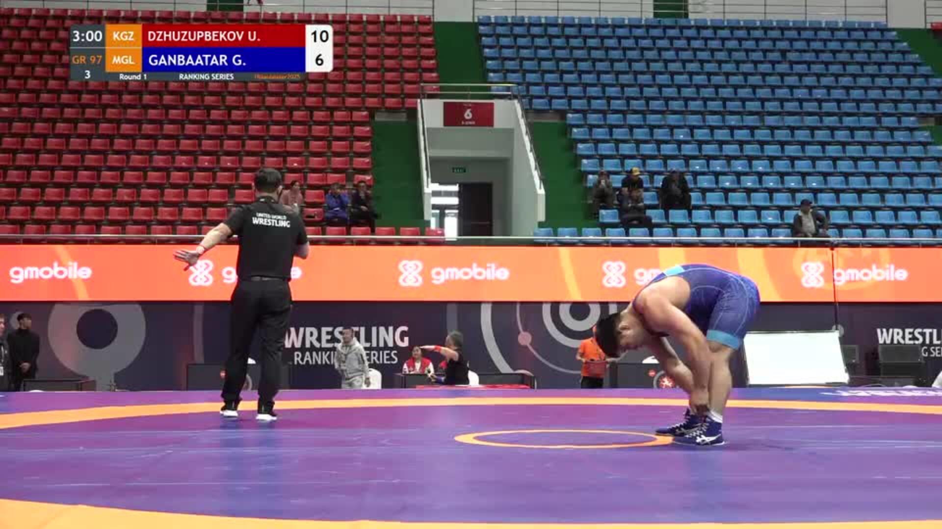 Uzur DZHUZUPBEKOV (KGZ) vs. Gankhuyag GANBAATAR (MGL) | RANKING SERIES ...