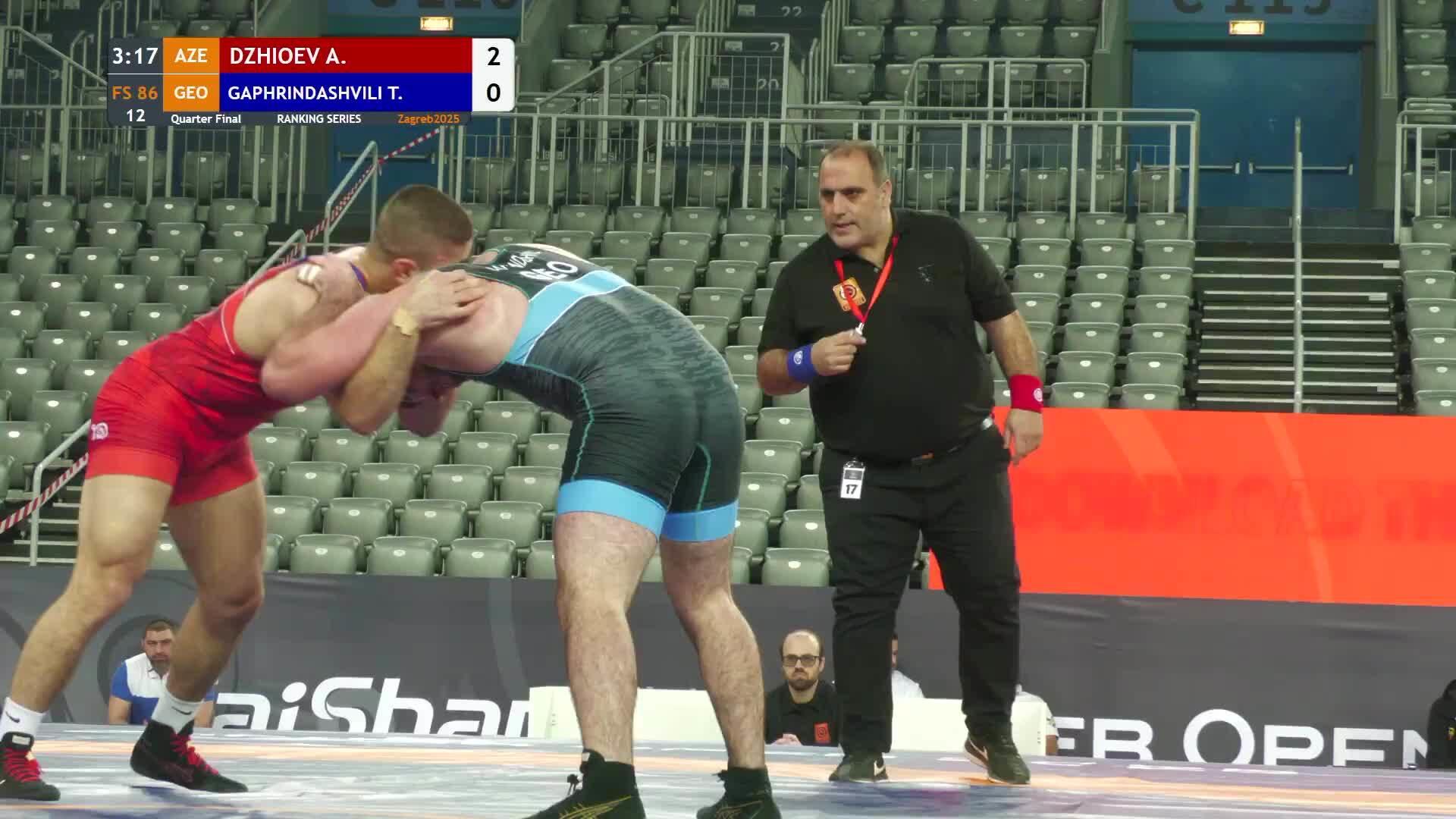Arsenii DZHIOEV (AZE) vs. Tariel GAPHRINDASHVILI (GEO) | RANKING SERIES ...
