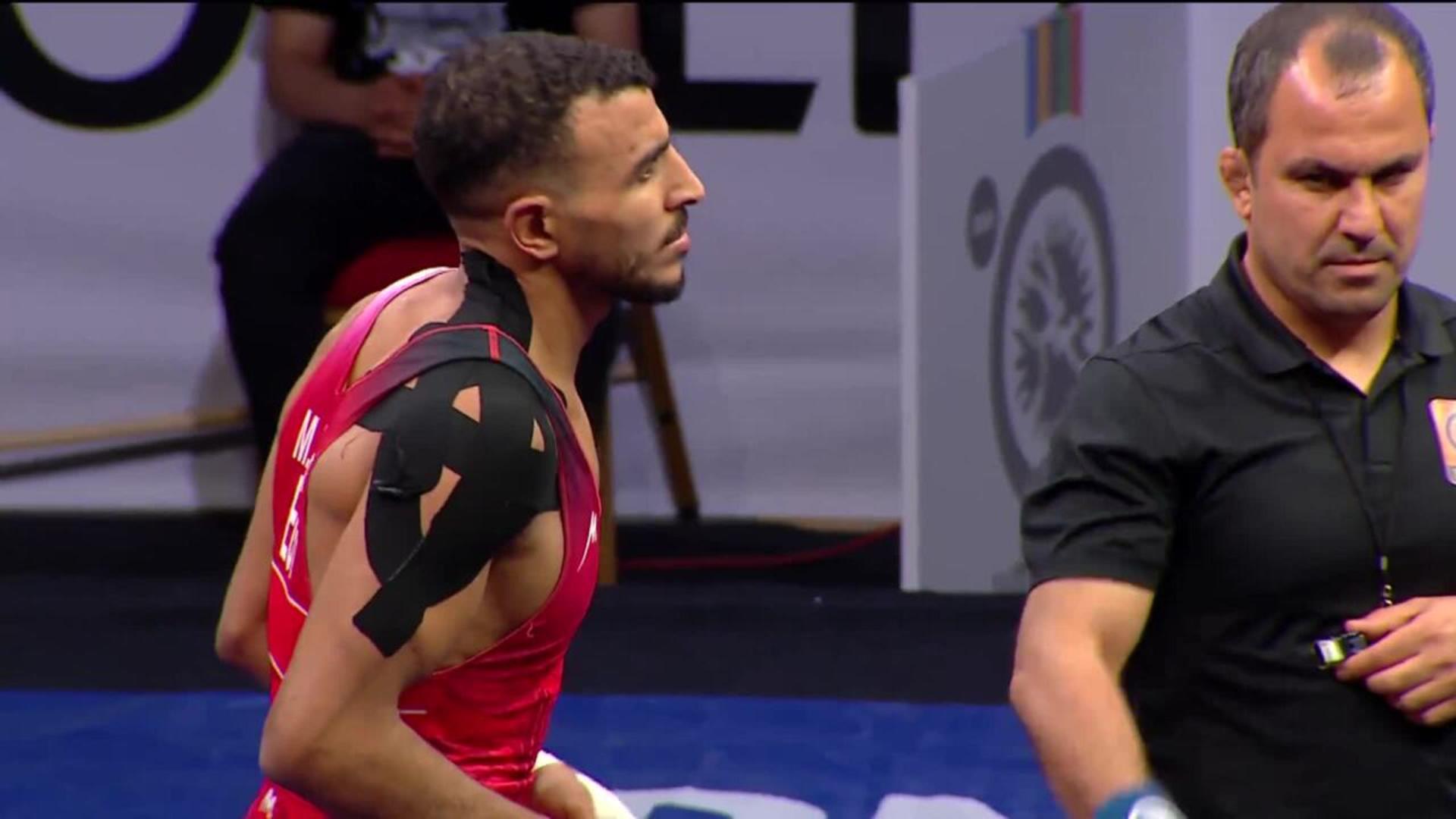 Mohamed Ibrahim Elsayed ELSAYED (EGY) vs. Etienne KINSINGER (GER ...