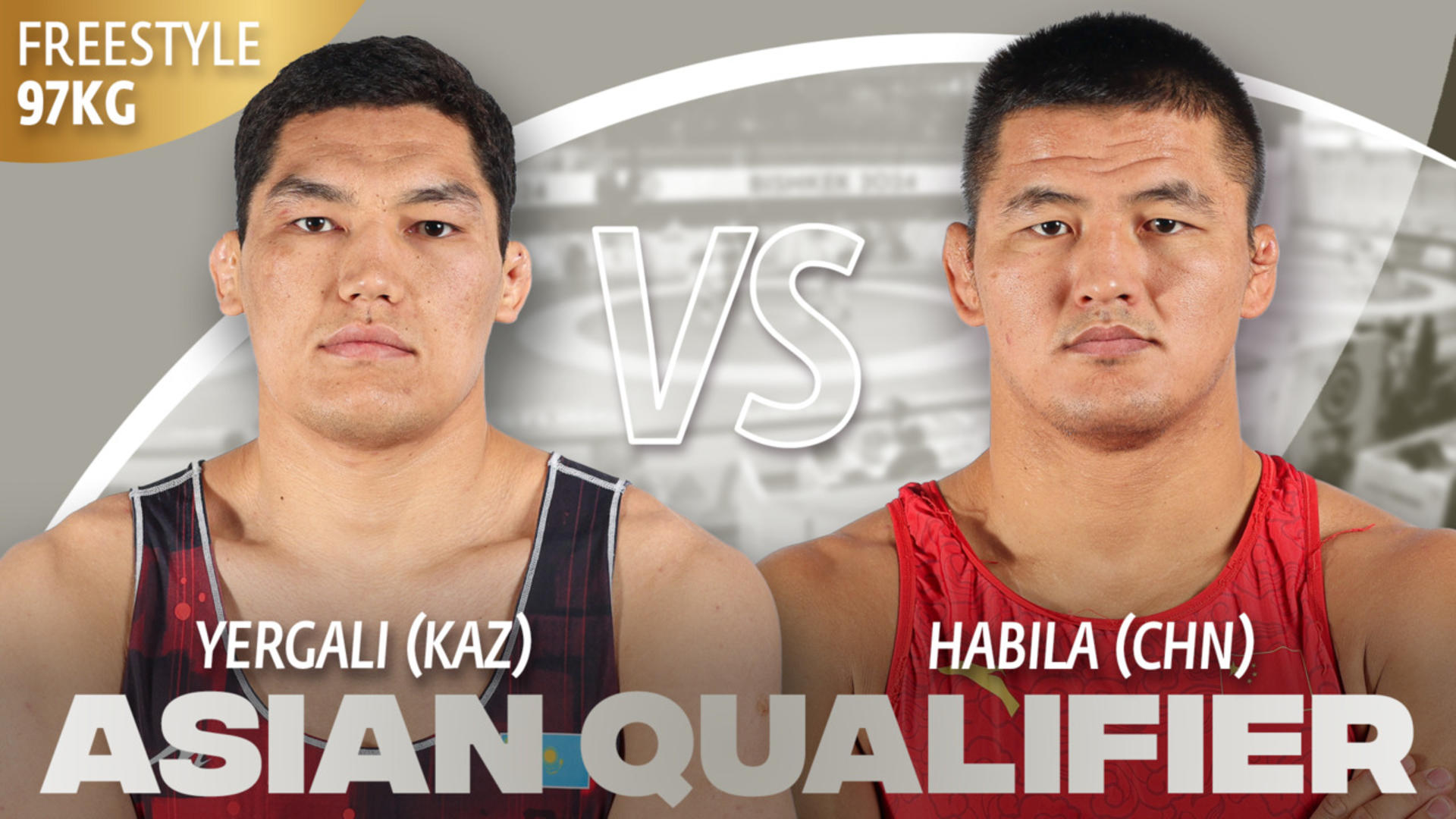 Alisher YERGALI (KAZ) vs. Awusayiman HABILA (CHN) | 2024 Seniors Asian OG Qualifier | Semi Final ...
