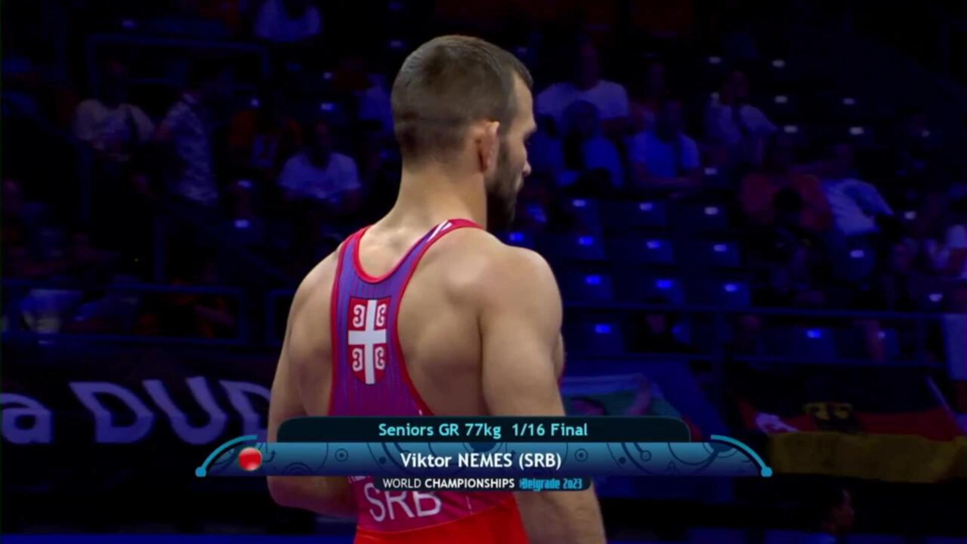 Viktor NEMES (SRB) vs. Jair Alexis CUERO MUNOZ (COL) | Seniors World ...